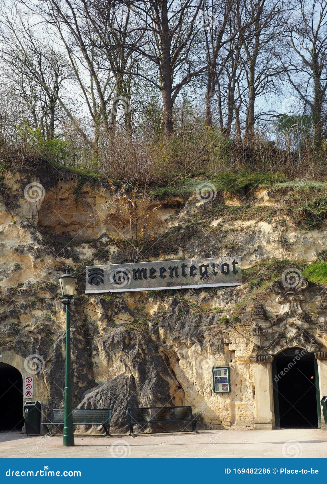 Cave in Valkenburg, the Netherlands Stock Photo - Image of editorial ...