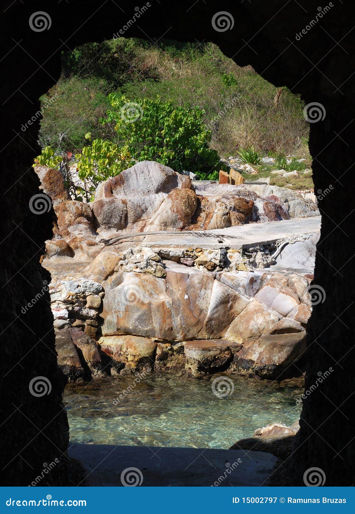 Cave View stock image. Image of nature, tropical, view - 15002797