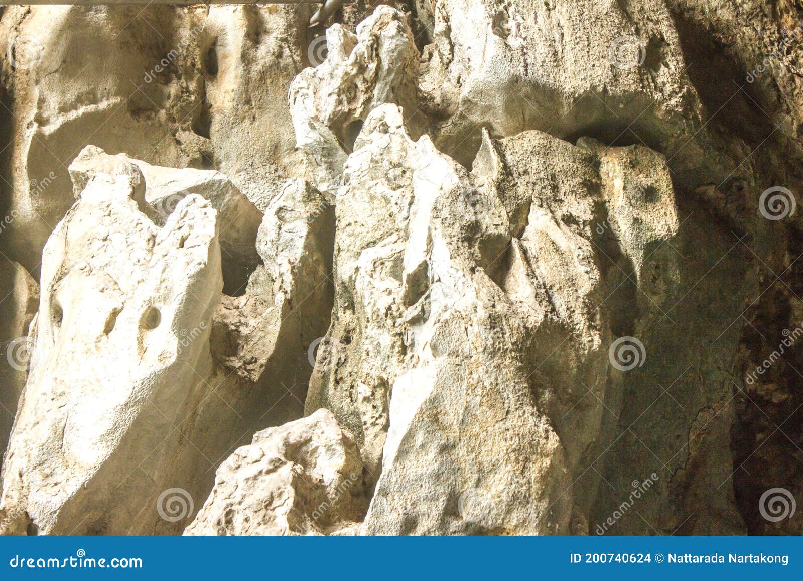 Cave wall stock photo. Image of closeup, limestone, landscape - 200740624