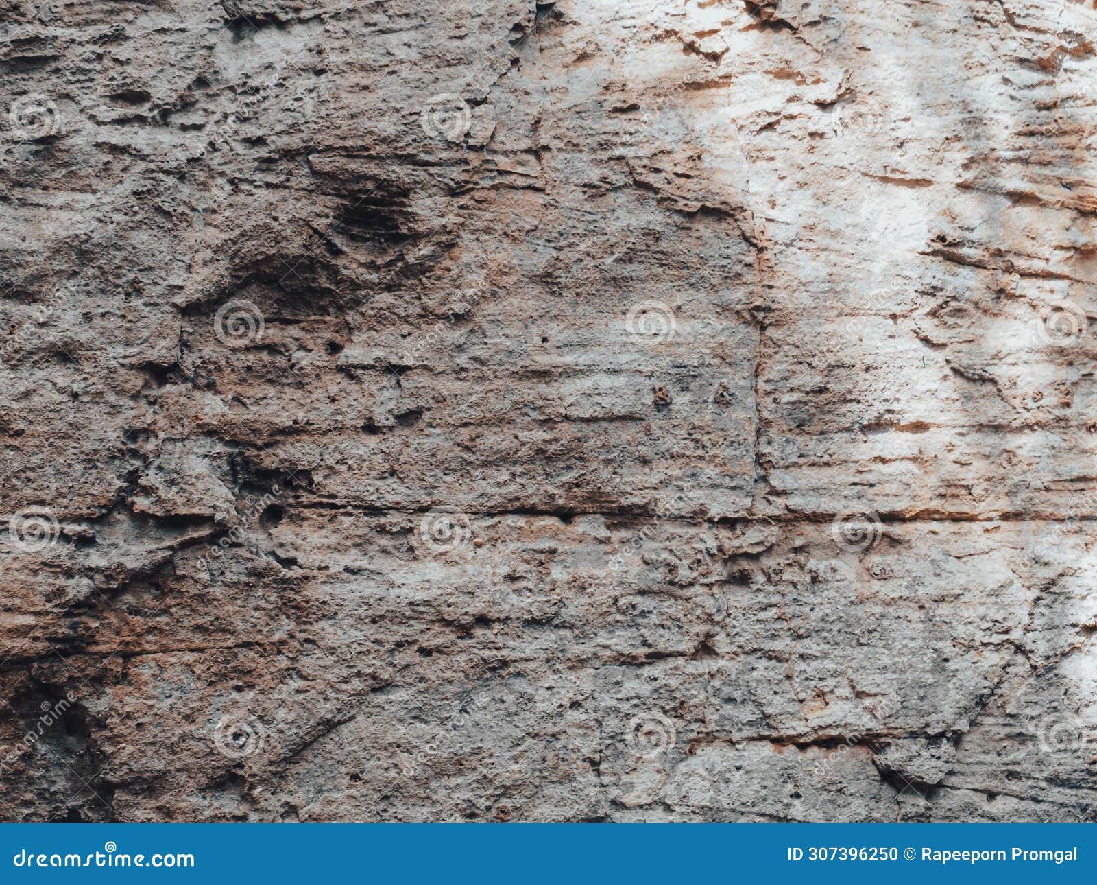 Cave Wall Stone Texture for Nature Background. Stock Photo - Image of ...