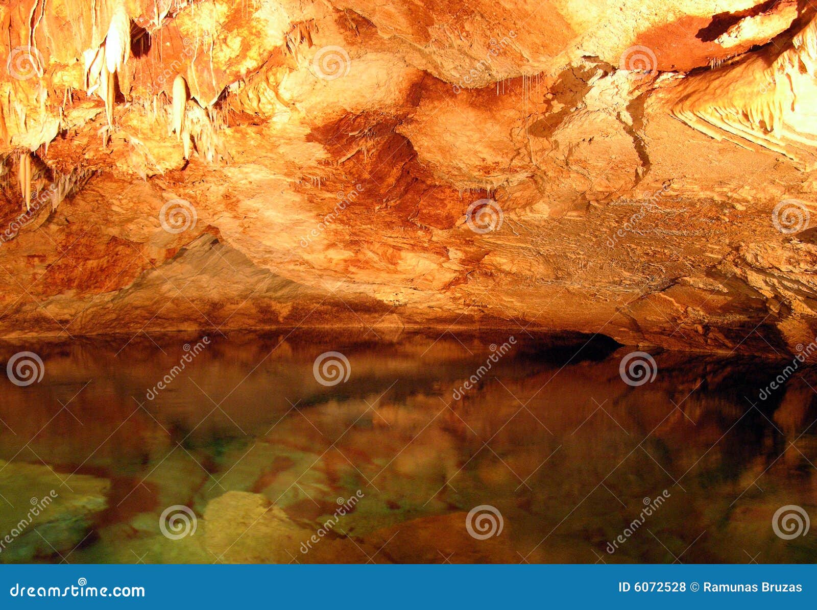 The Cave Water stock photo. Image of stalagmite, destination - 6072528
