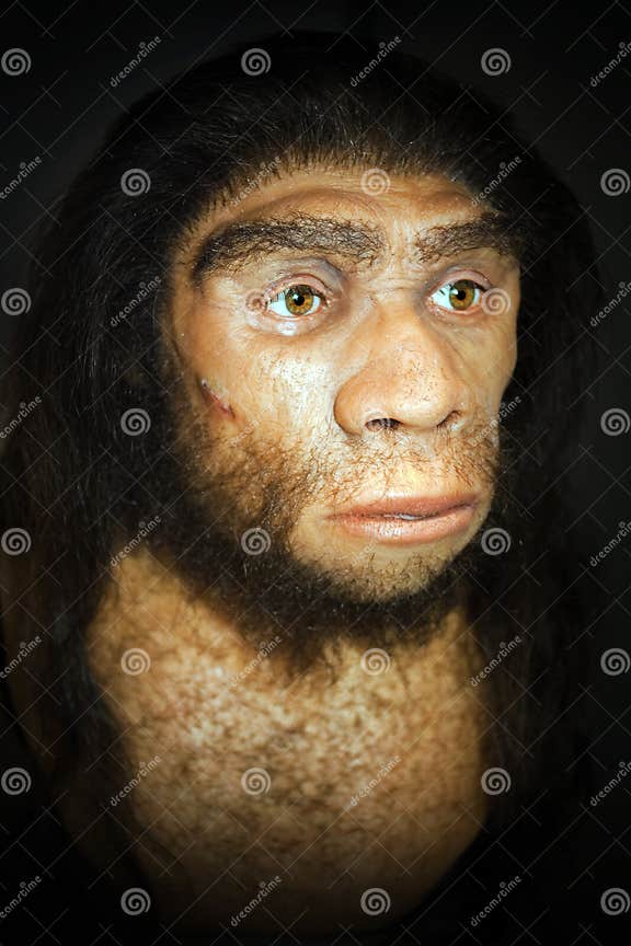 Caveman editorial image. Image of extinction, stone, excavation - 16722045