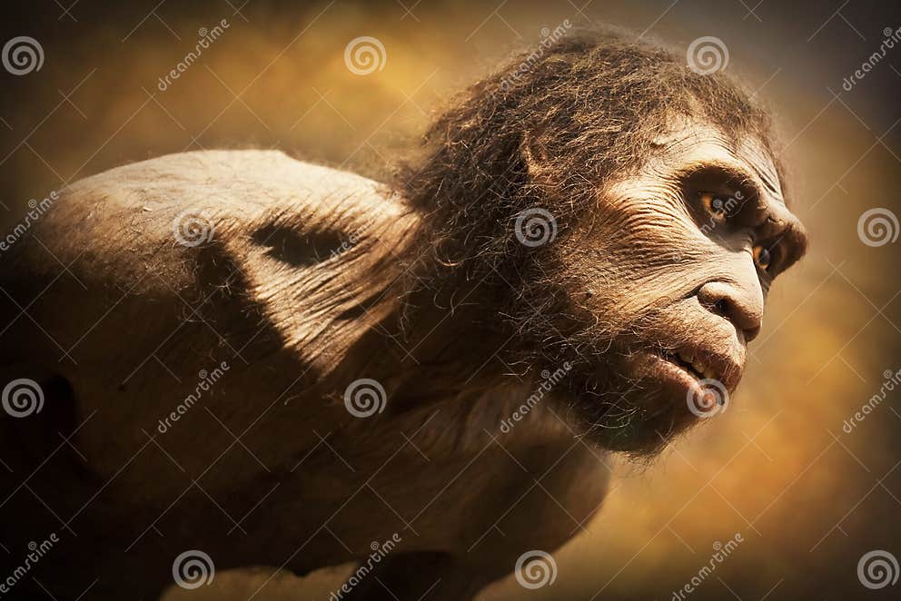 Caveman editorial photo. Image of extinct, jurassic, science - 16882486