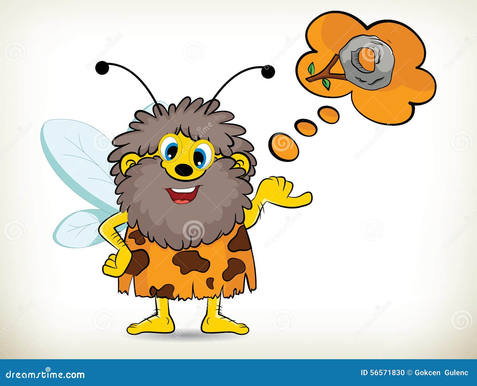 Caveman Bee Stock Illustrations – 4 Caveman Bee Stock Illustrations ...