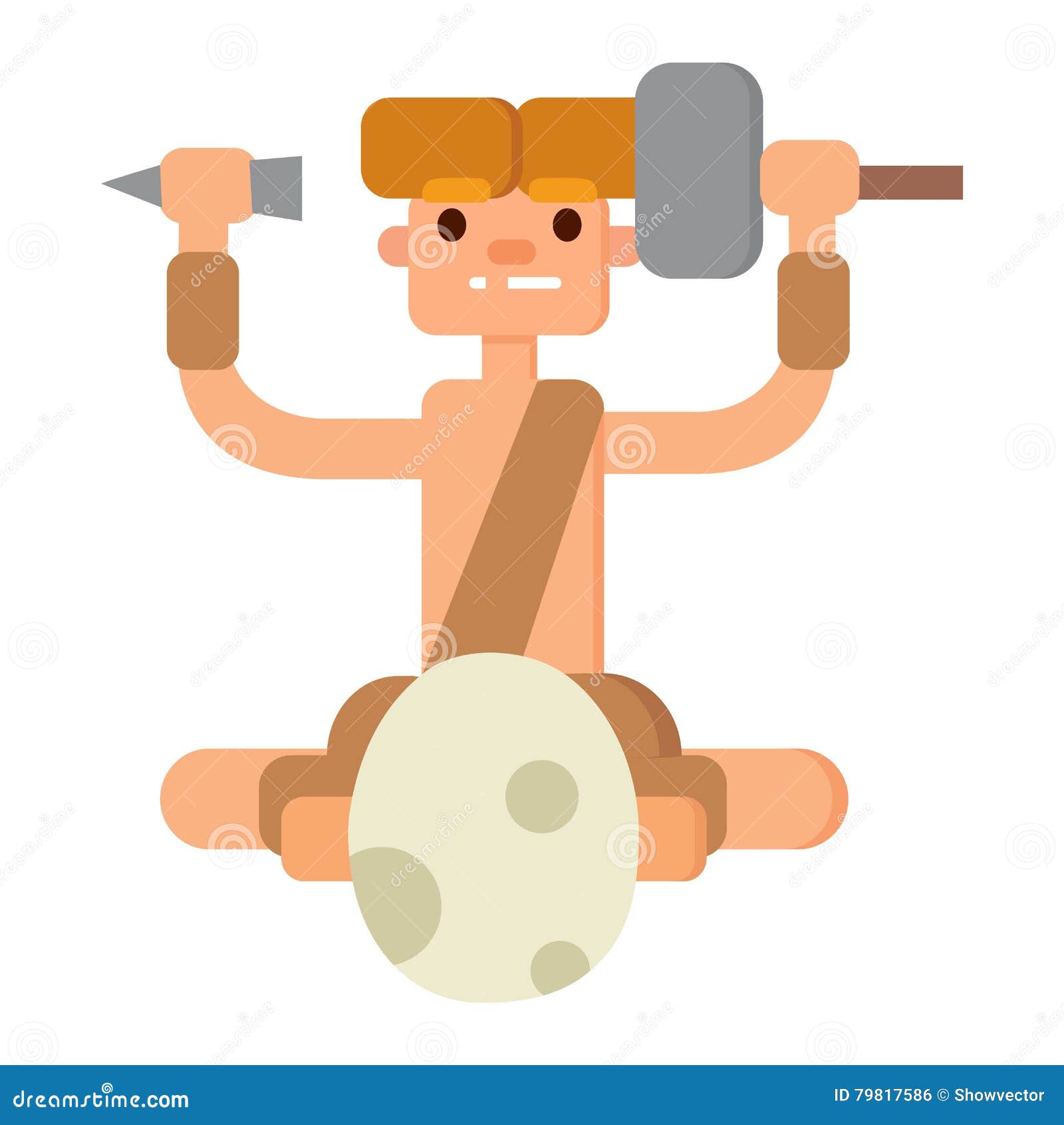 Caveman Primitive Stone Age People Stock Vector - Illustration of food ... Caveman Primitive Stone Age People Stock Vector - Illustration of food ...