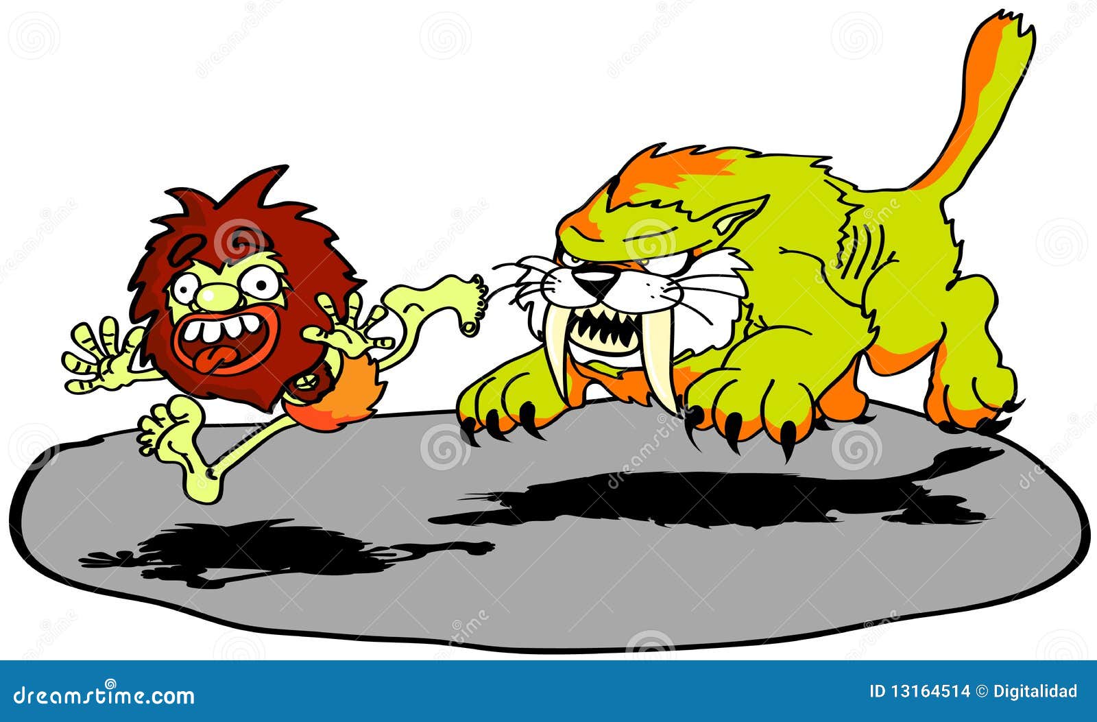 Caveman Cartoon Vector | CartoonDealer.com #39935967