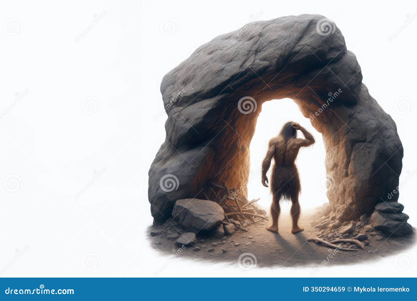 Sun Light In Cave With Ancient Architecture Royalty-Free Stock Photo ...