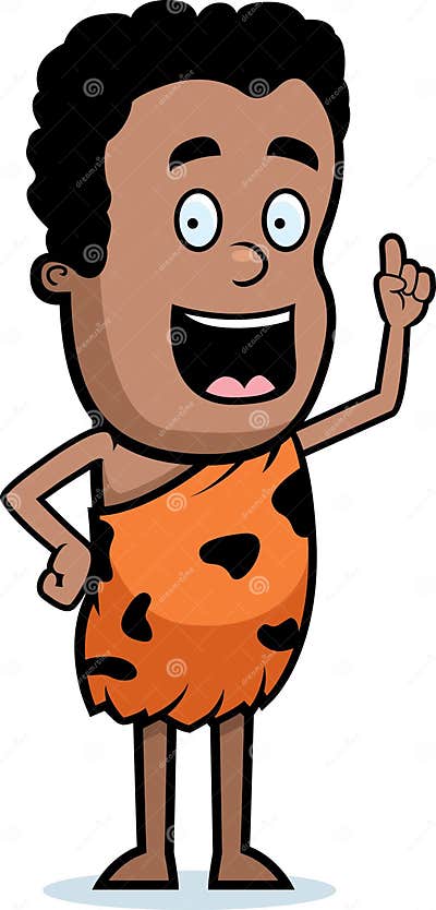 Caveman Talking stock vector. Illustration of talking - 12592664