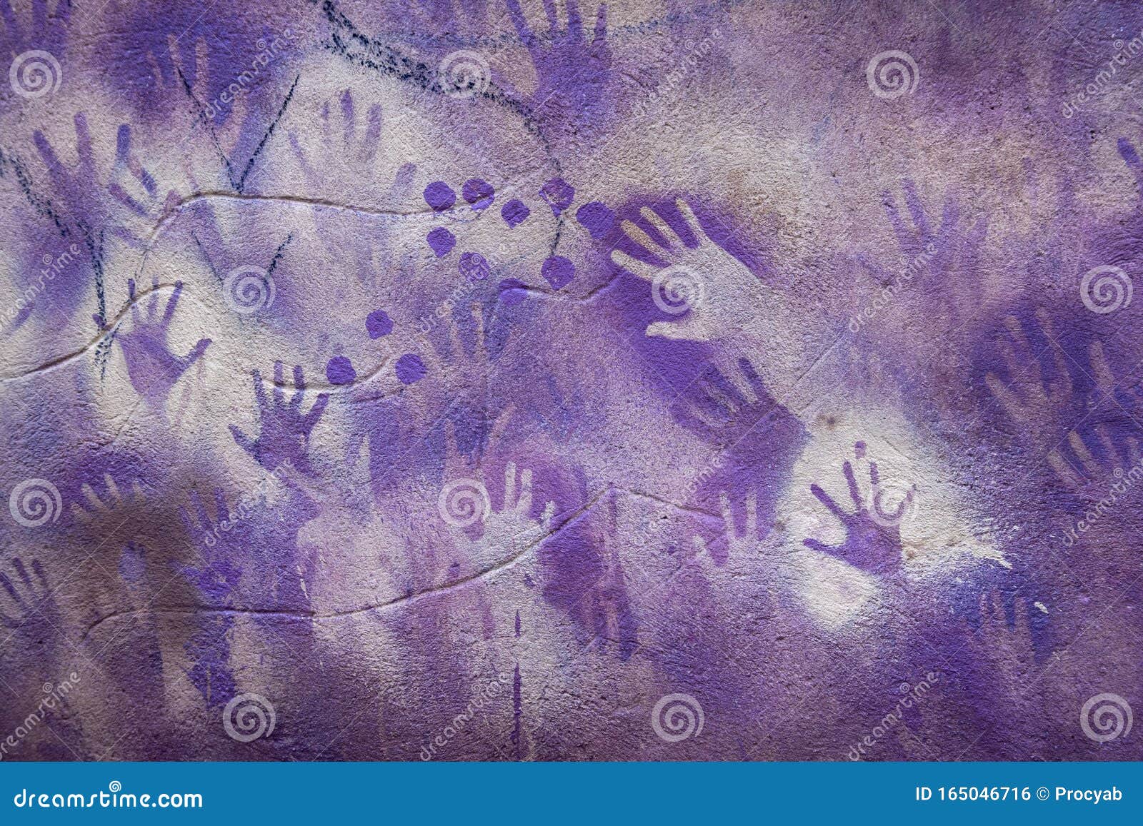 Prehistoric hands stock photo. Image of prehistoric - 165046716
