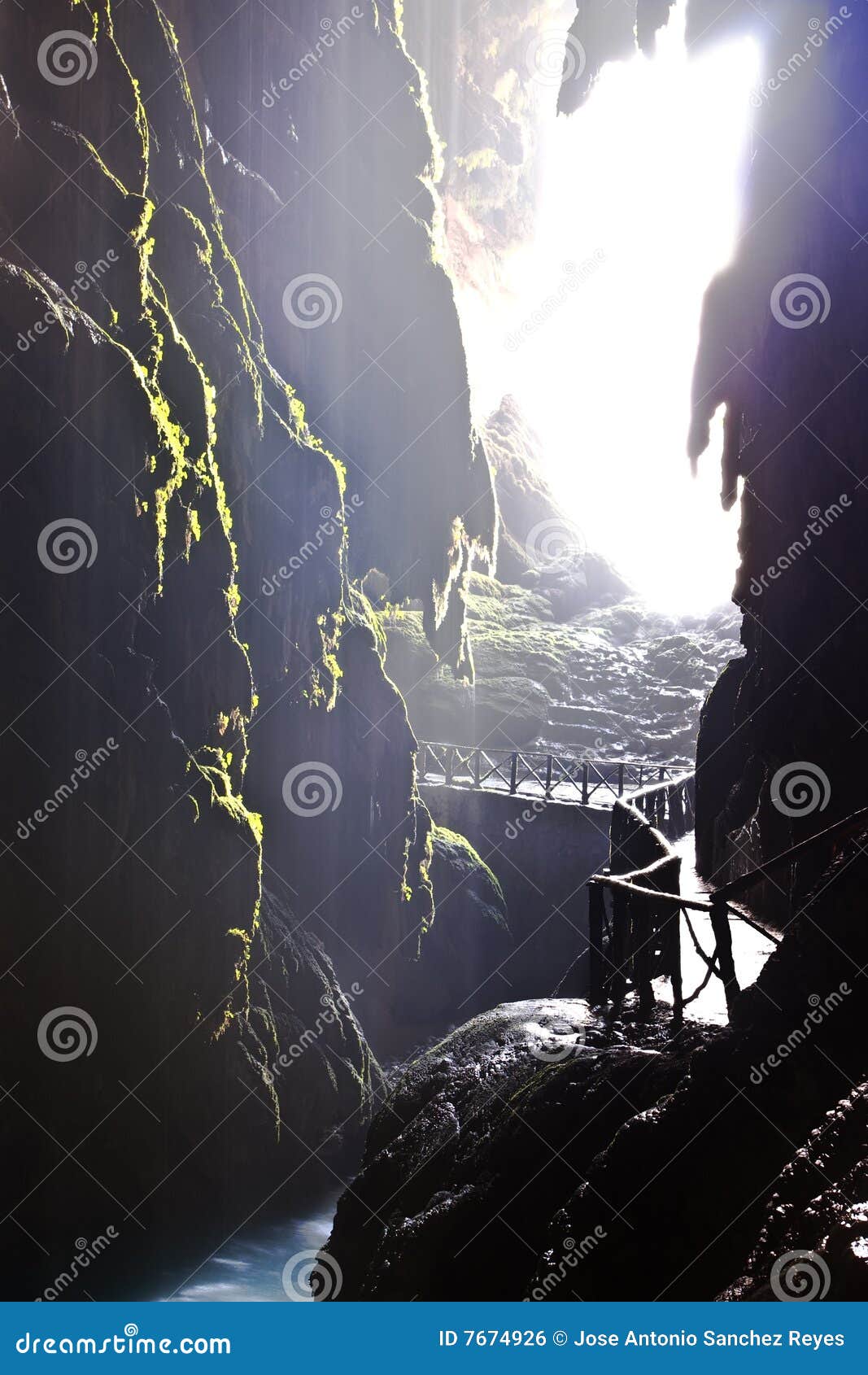 Cavern interior stock photo. Image of majestic, geology - 7674926