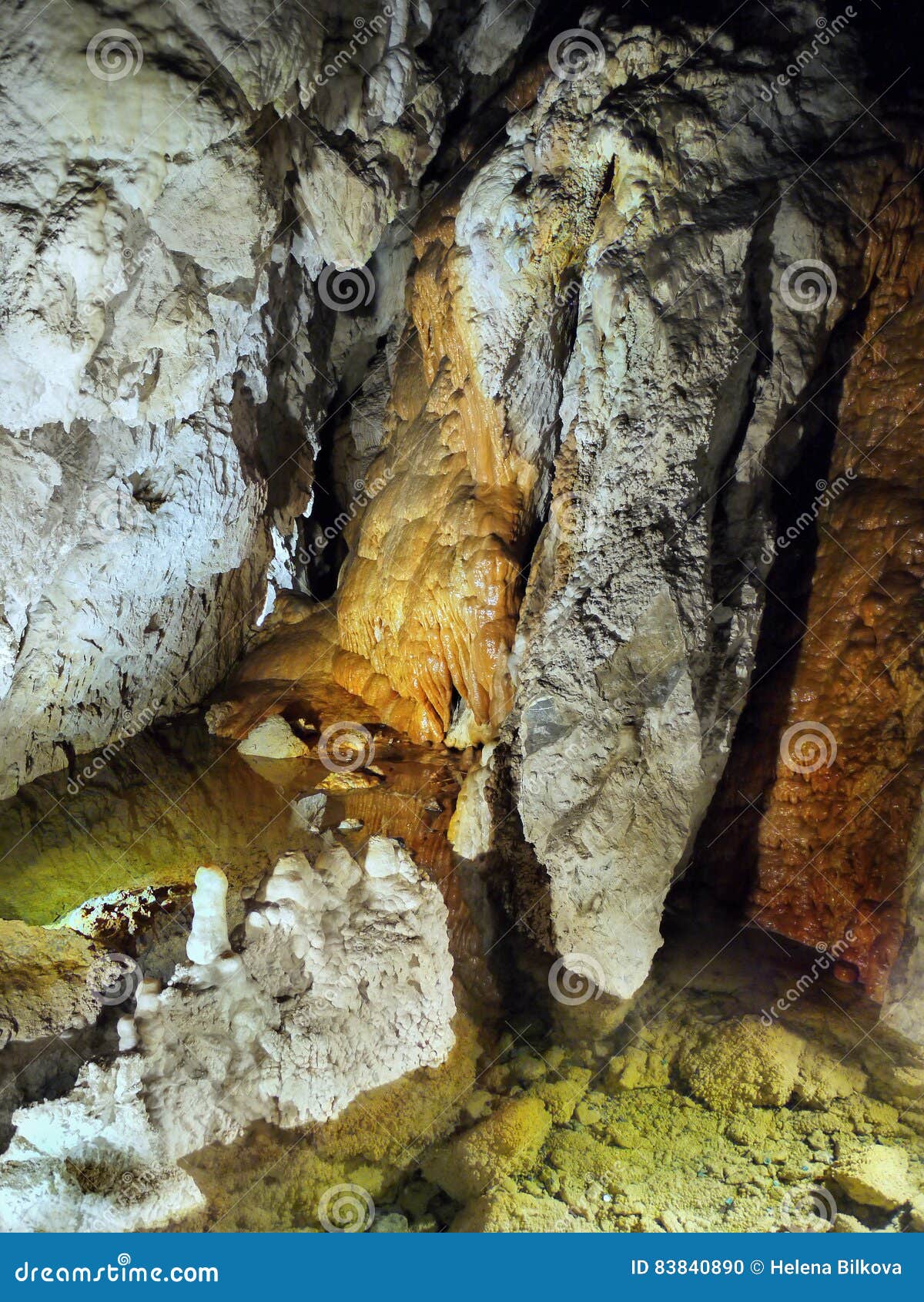 Cave Interior stock photo. Image of view, dolomite, scenery - 83840890