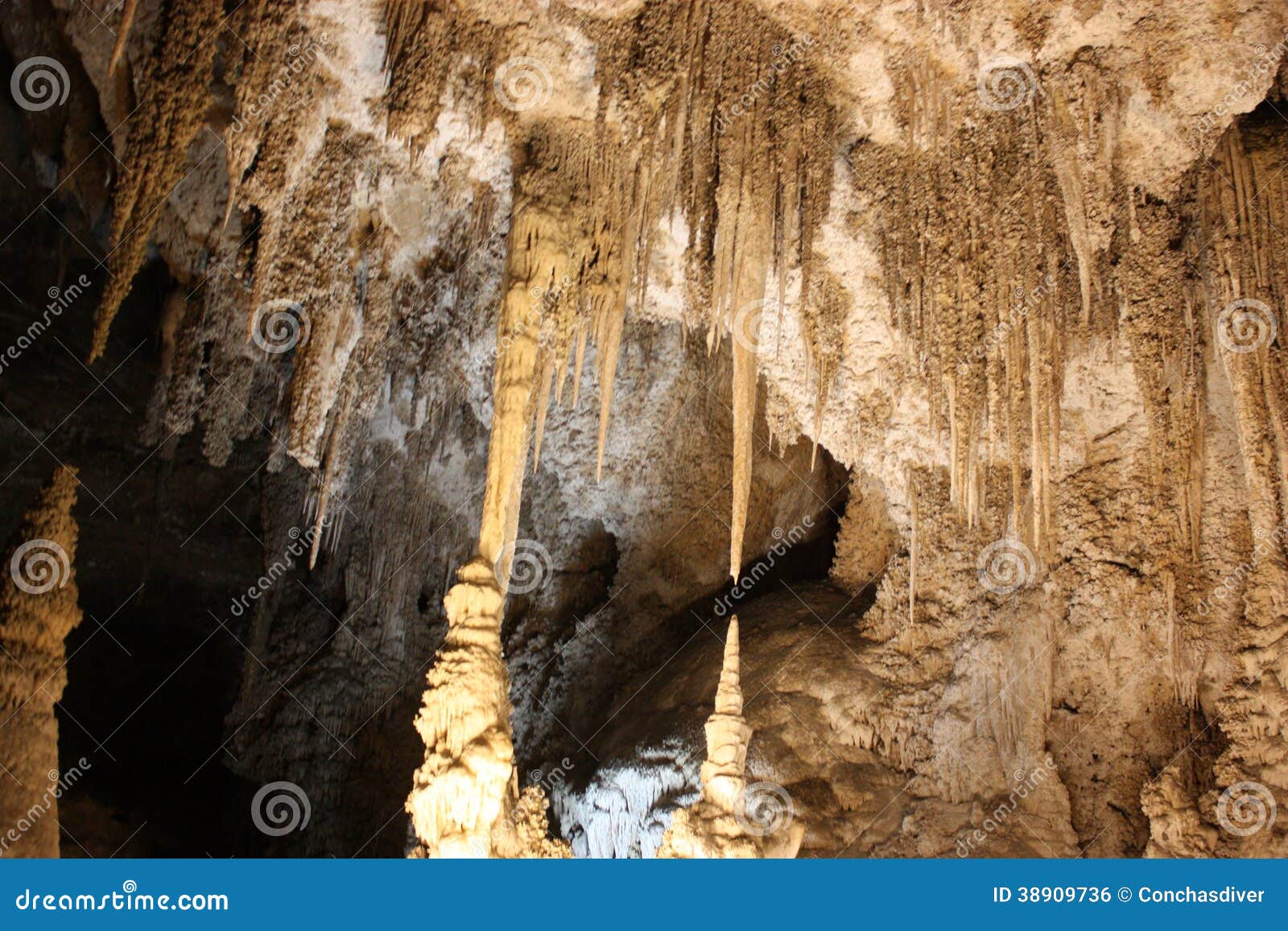 Cavern view stock photo. Image of world, carlsbad, unesco - 38909736
