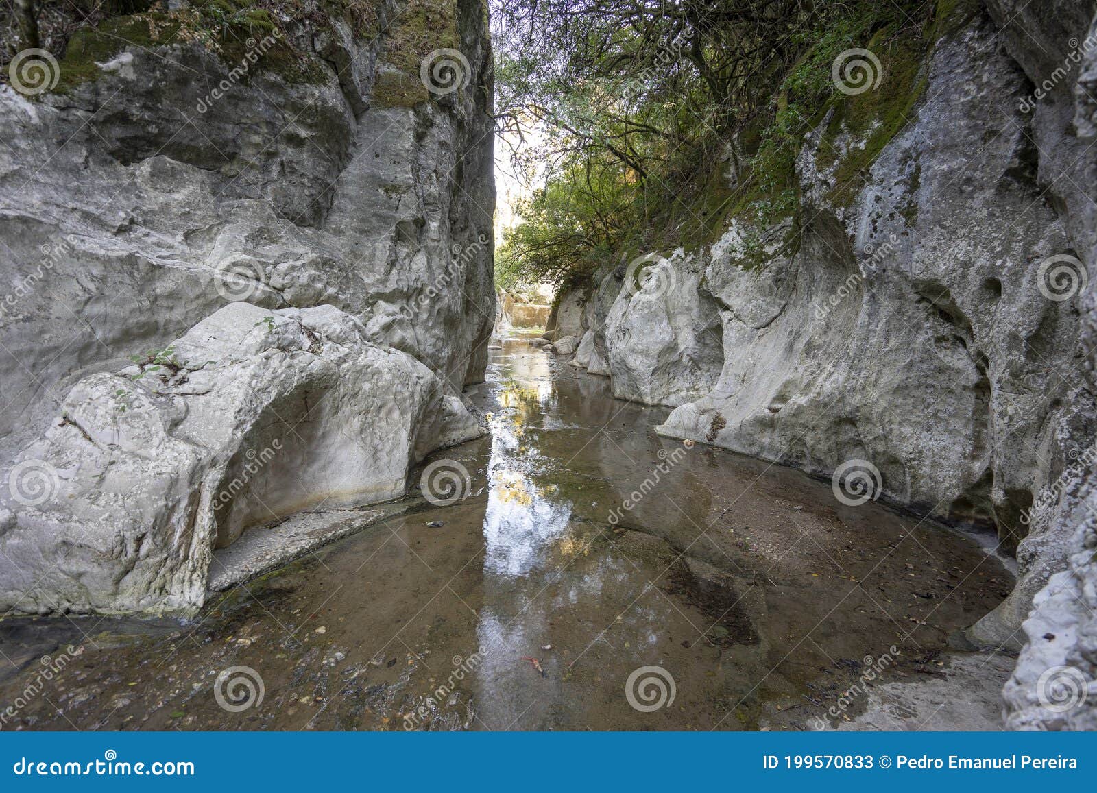 Cavernous Rock Formations in the Shape of a Gorge Belonging To the ...