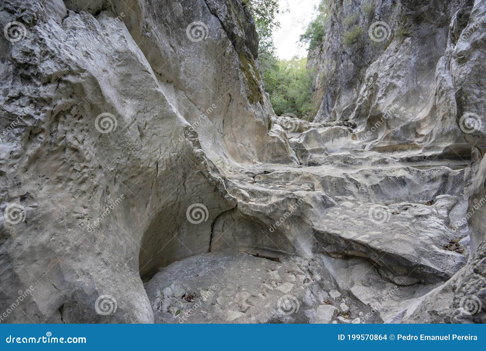 Cavernous Rock Formations in the Shape of a Gorge Belonging To the ...