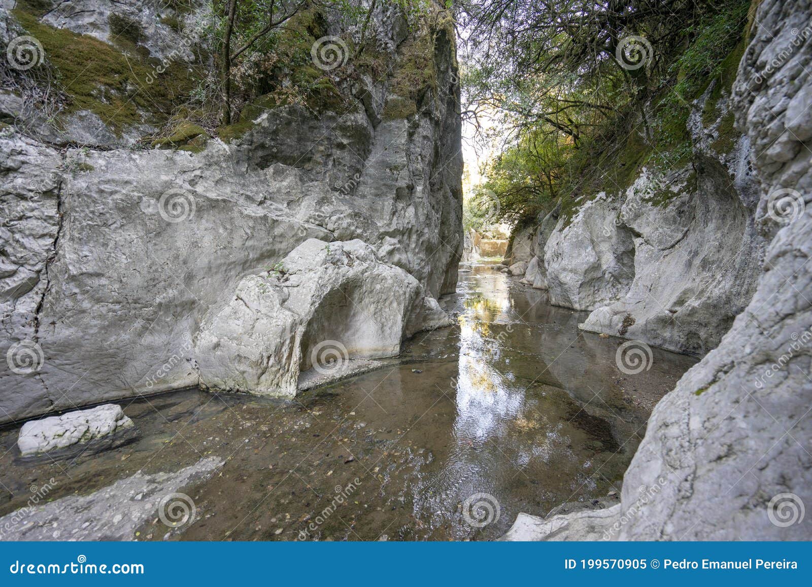 Cavernous Rock Formations in the Shape of a Gorge Belonging To the ...