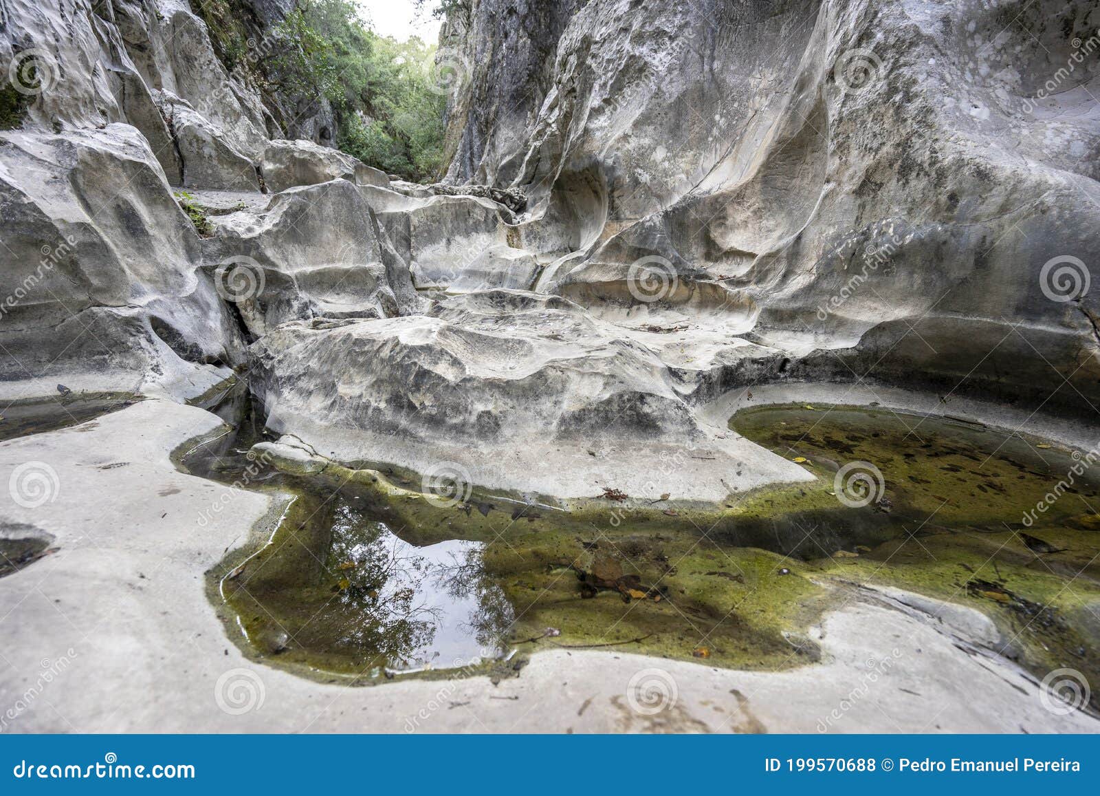 Cavernous Rock Formations in the Shape of a Gorge Belonging To the ...
