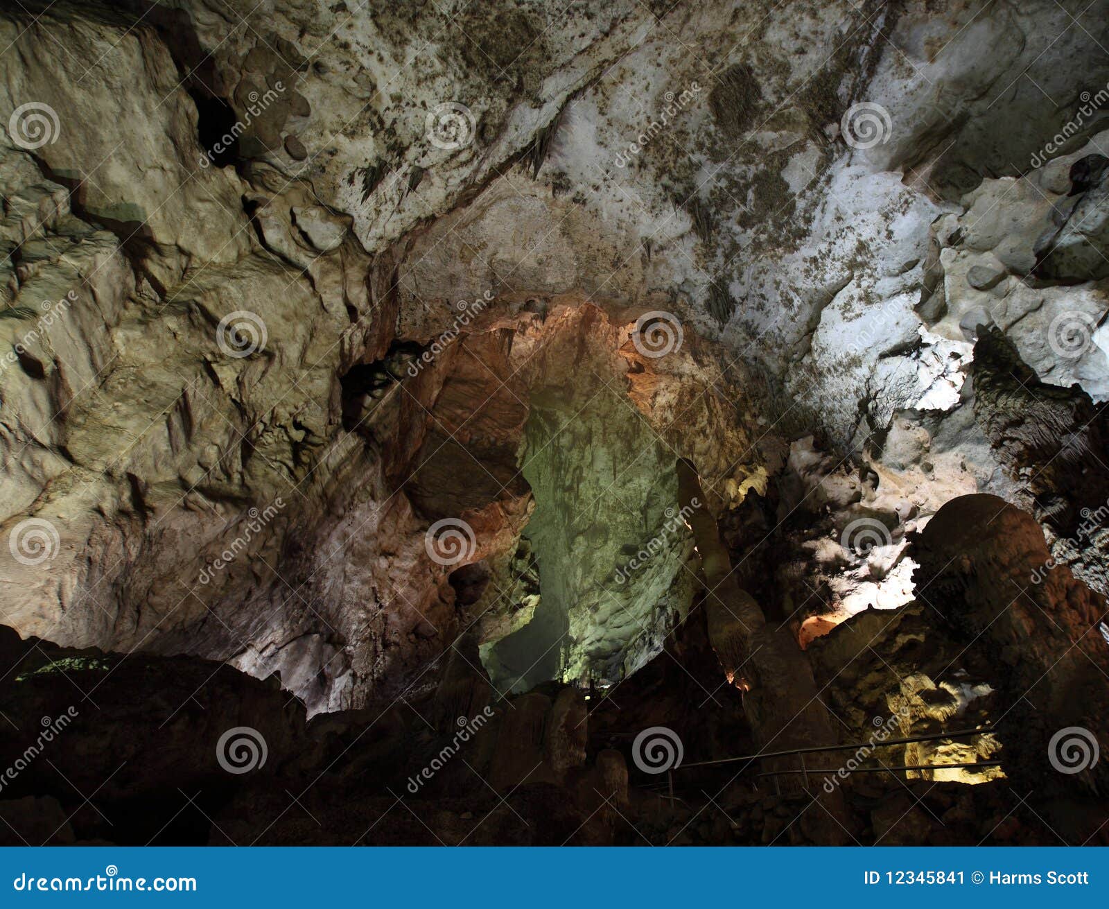 Caverns stock image. Image of carlsbad, water, minerals - 12345841