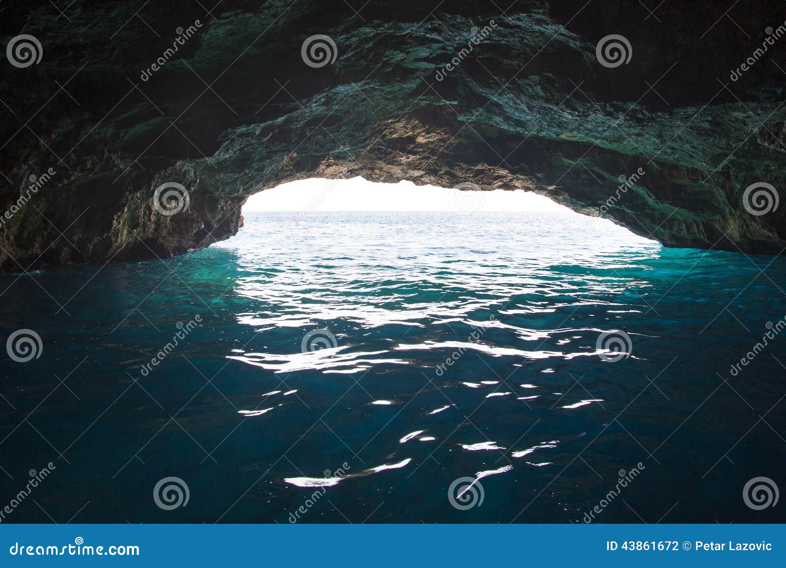 Caverns of the Blue Grotto stock photo. Image of aiexcl - 43861672