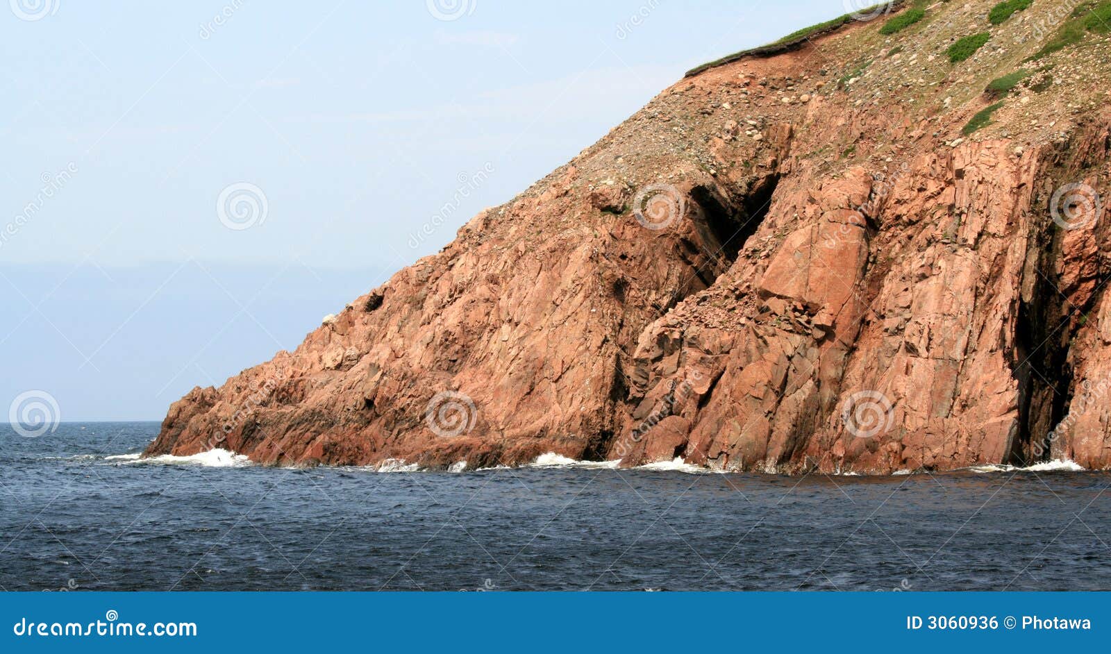Caves and Cliffs at Ocean stock photo. Image of coastline - 3060936