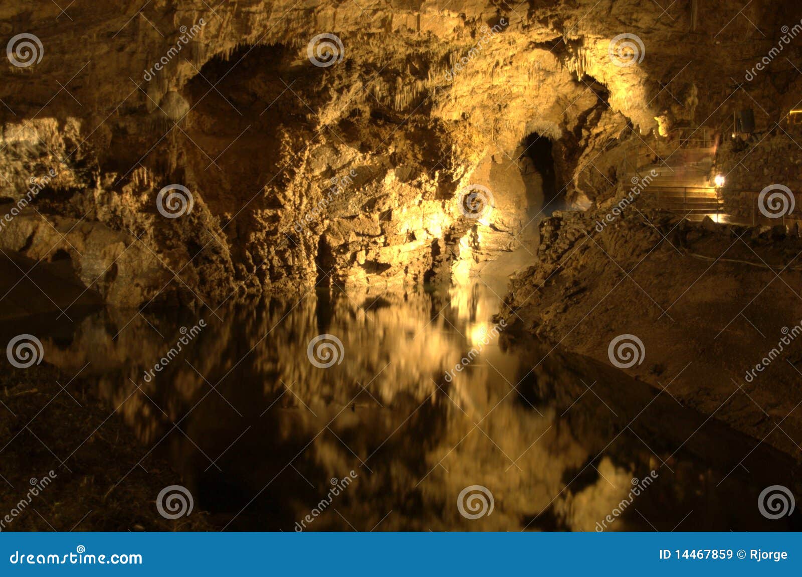 Caves of Han stock image. Image of stalactites, geologic - 14467859
