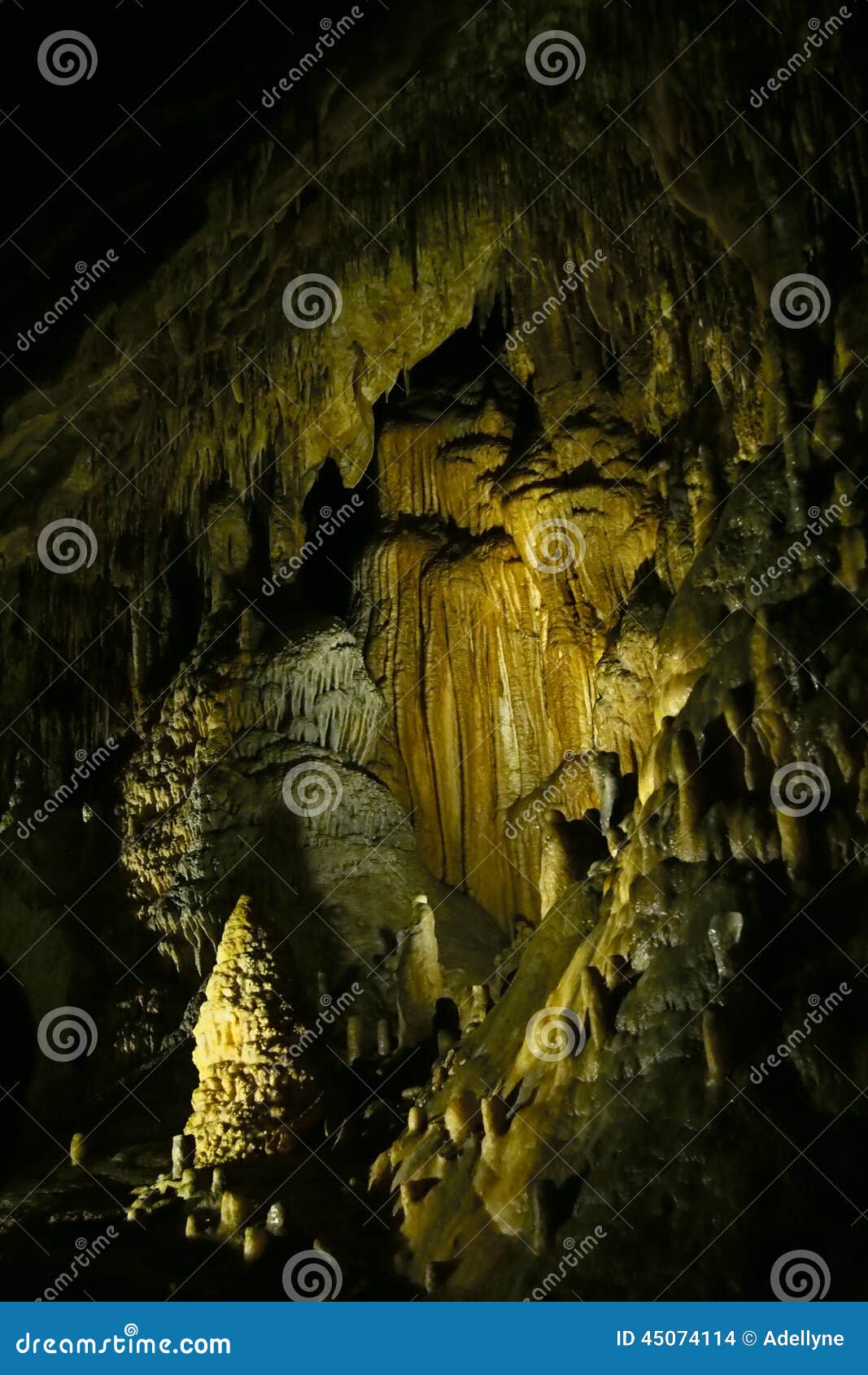 Caves of Han-sur-Lesse stock photo. Image of geological - 45074114