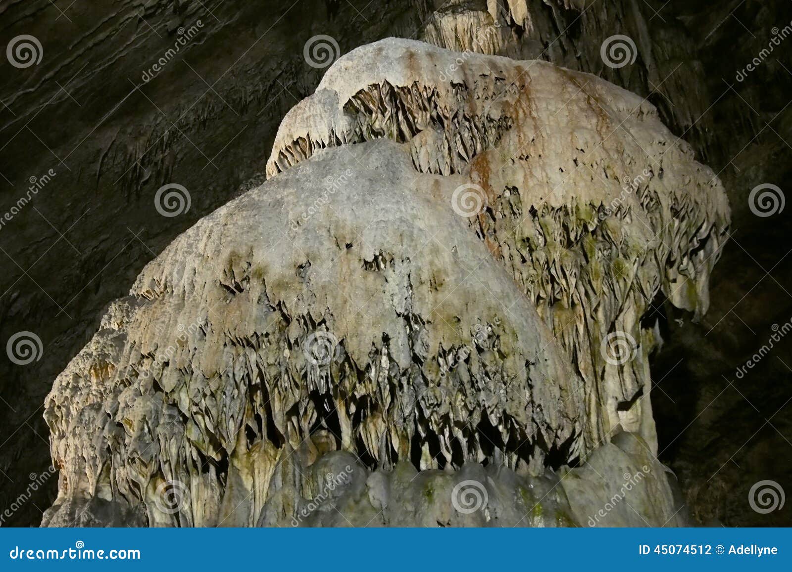 Caves of Han-sur-Lesse stock photo. Image of grotte, light - 45074512