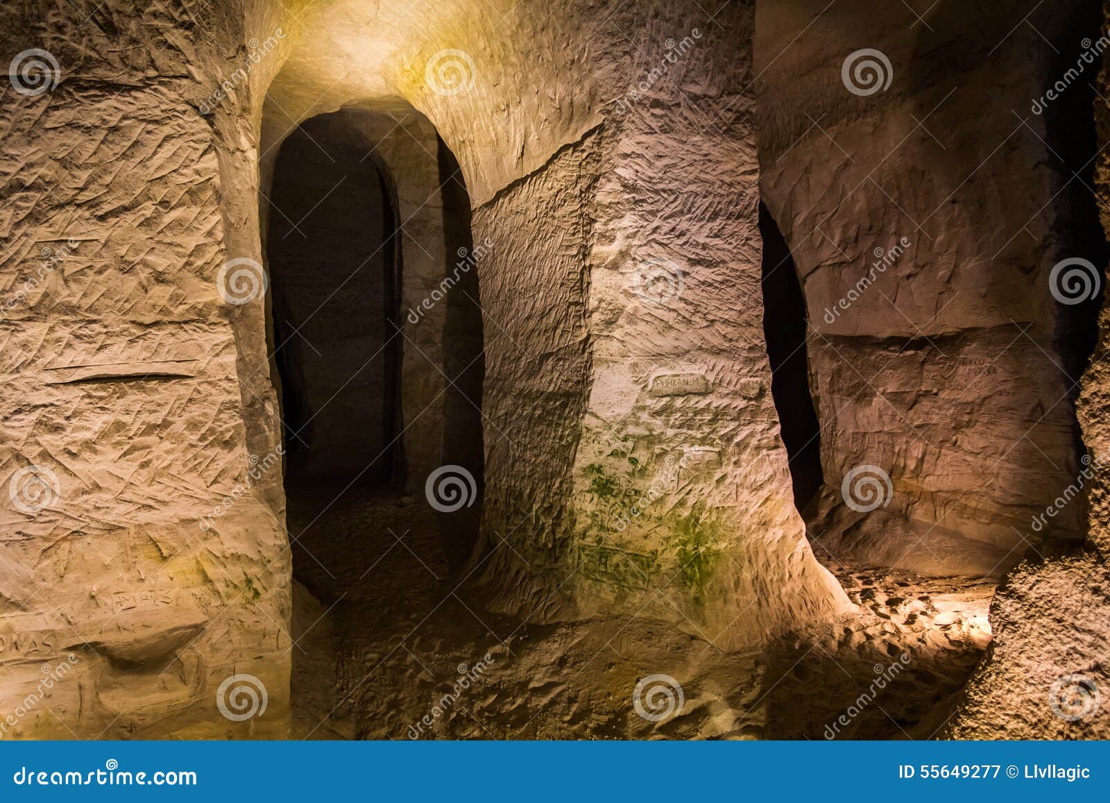 The caves stock image. Image of nature, sand, quartz - 55649277