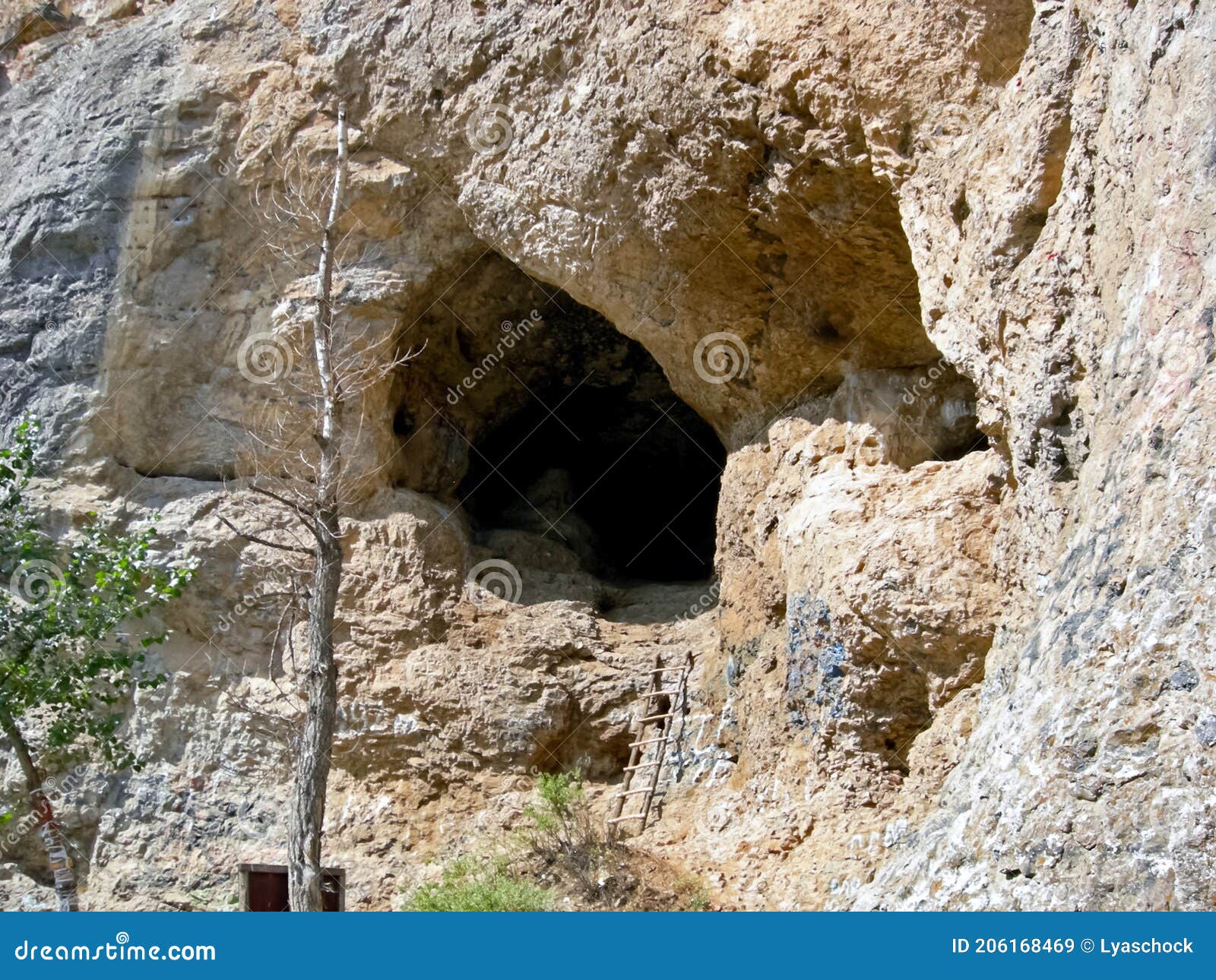 Caves In The Rocks On The Beloretsky Tract Royalty-Free Stock Photo ...