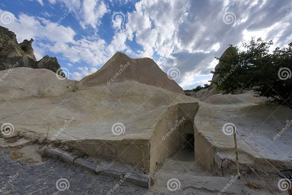 Caves Structure in Cappadocia , Turkey Stock Image - Image of unesco ...