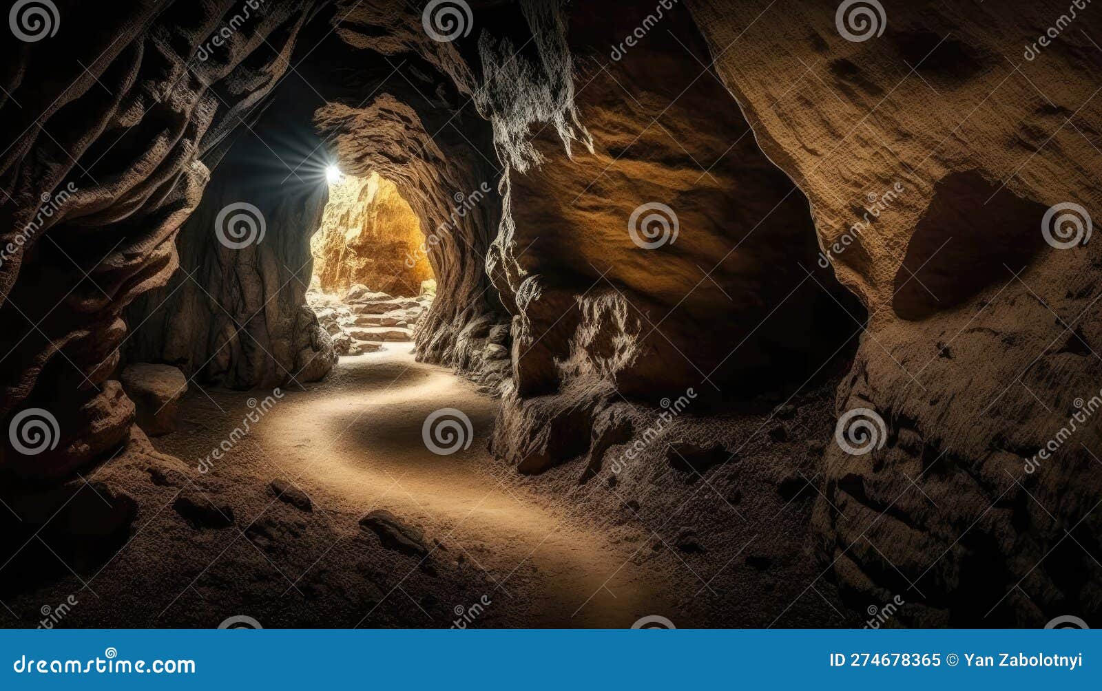 Caves Trails, Leading through Underground Caverns and Passages ...