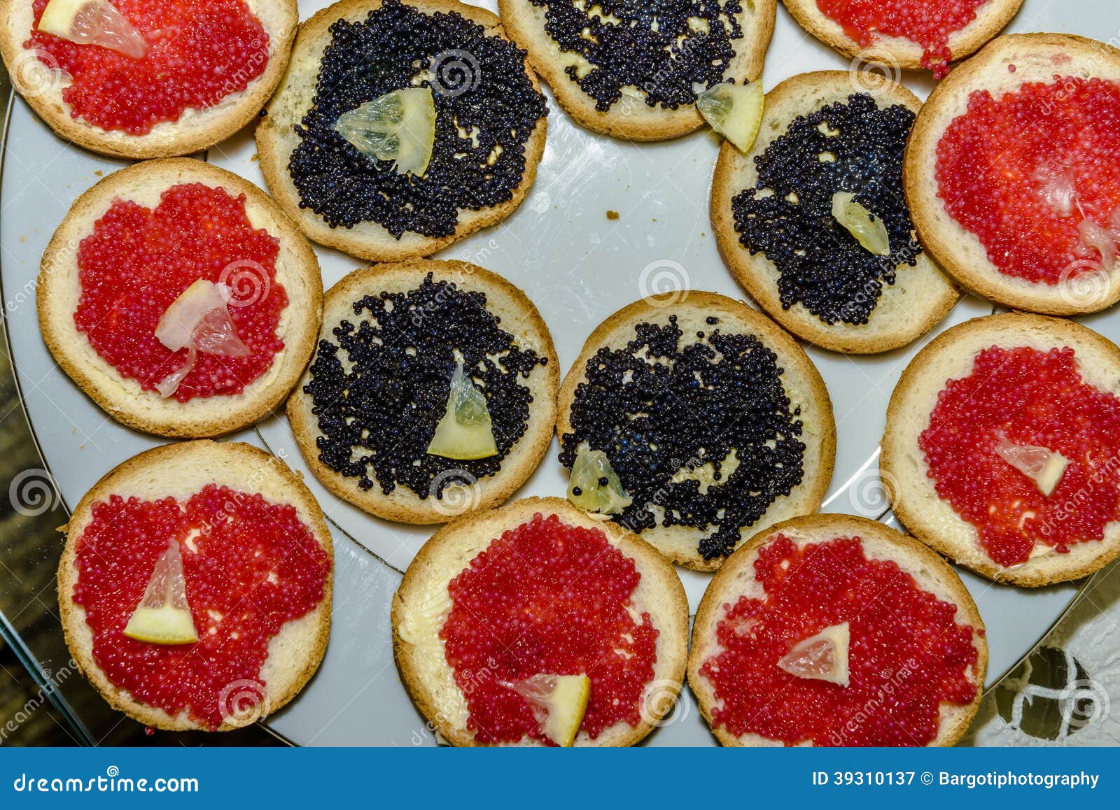 Caviar on a plate stock image. Image of caviar, appetizer - 39310137