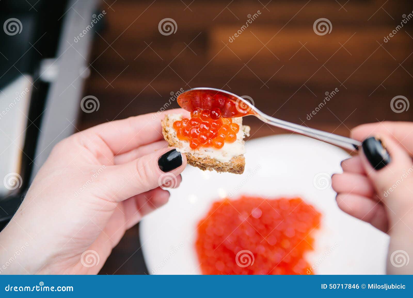Caviar stock photo. Image of appetizer, alcohol, caviar - 50717846