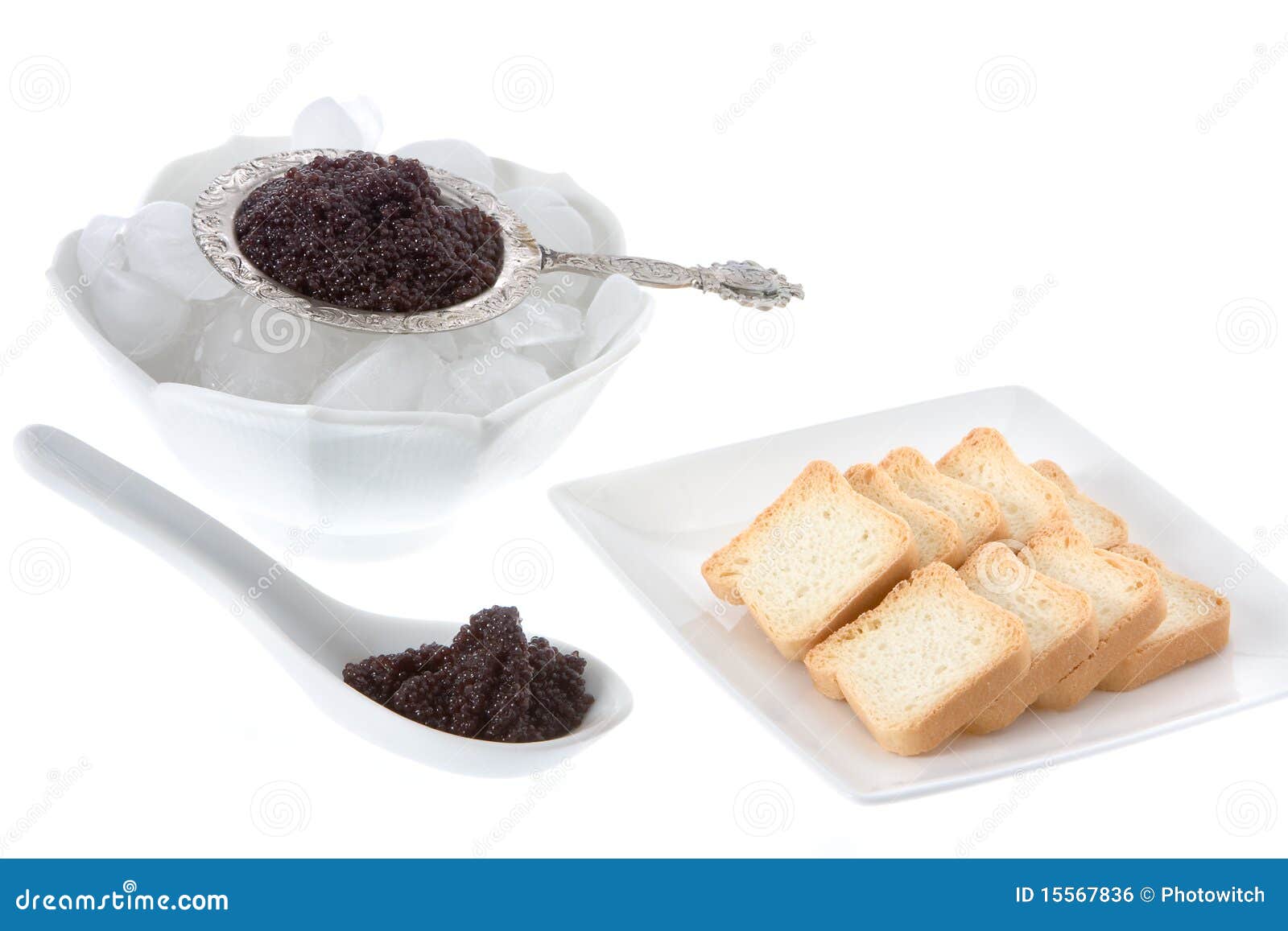Caviar presentation stock photo. Image of romantic, romance - 15567836