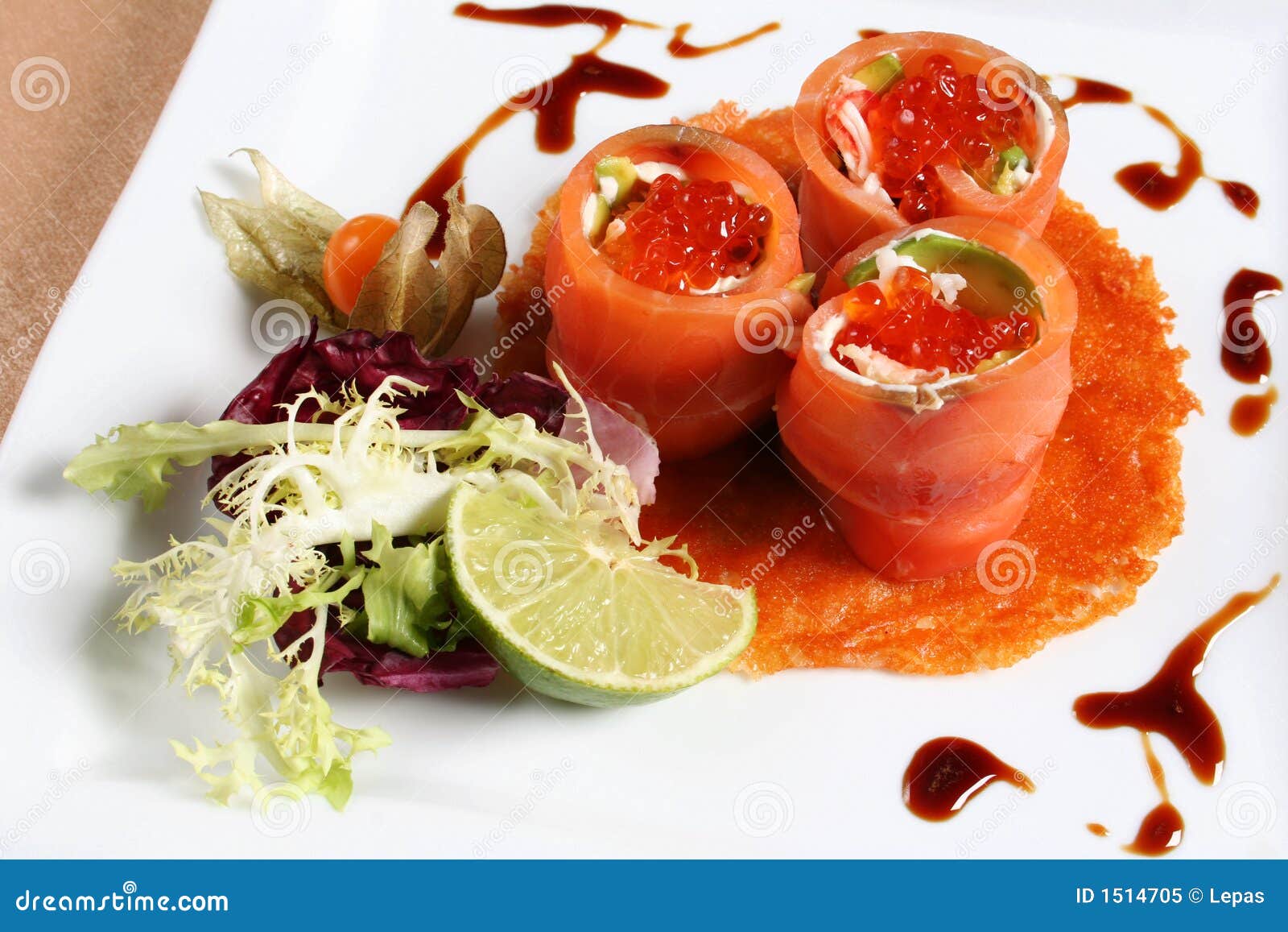 Caviar red fish stock image. Image of caviar, sauce, fish - 1514705