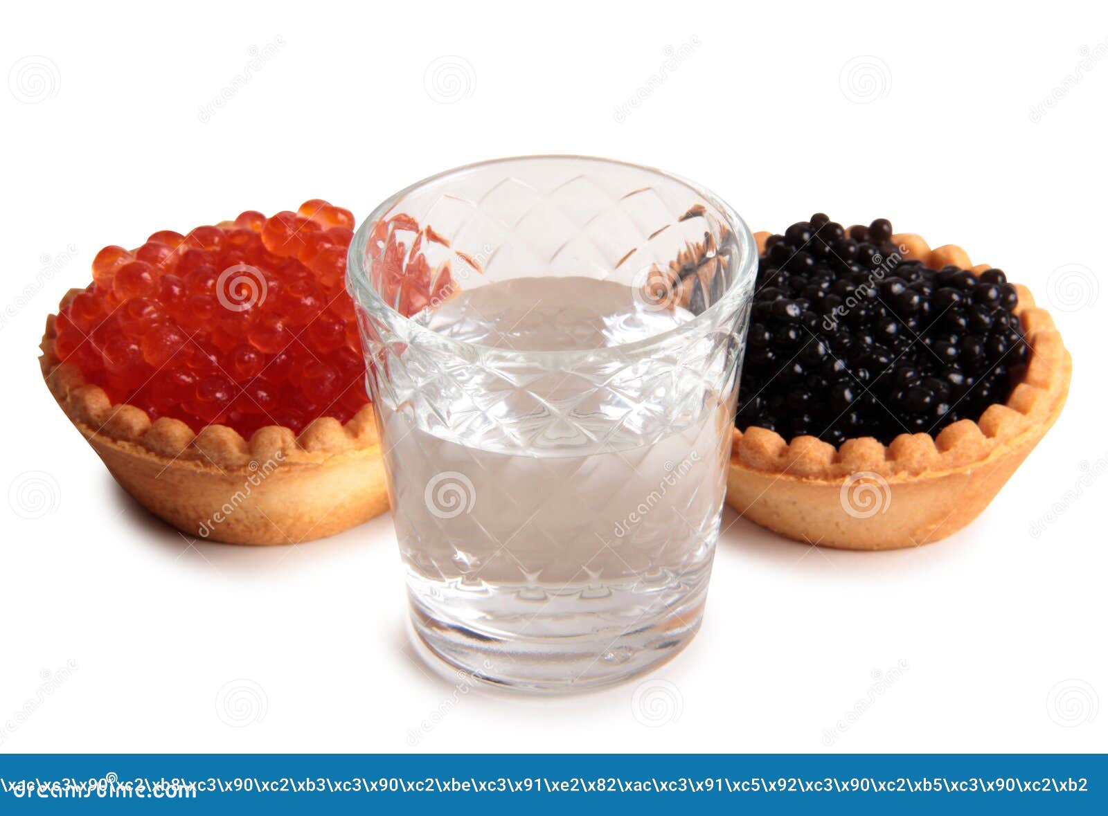 Caviar and Russian Vodka Ten Stock Image - Image of black, drink: 94085299