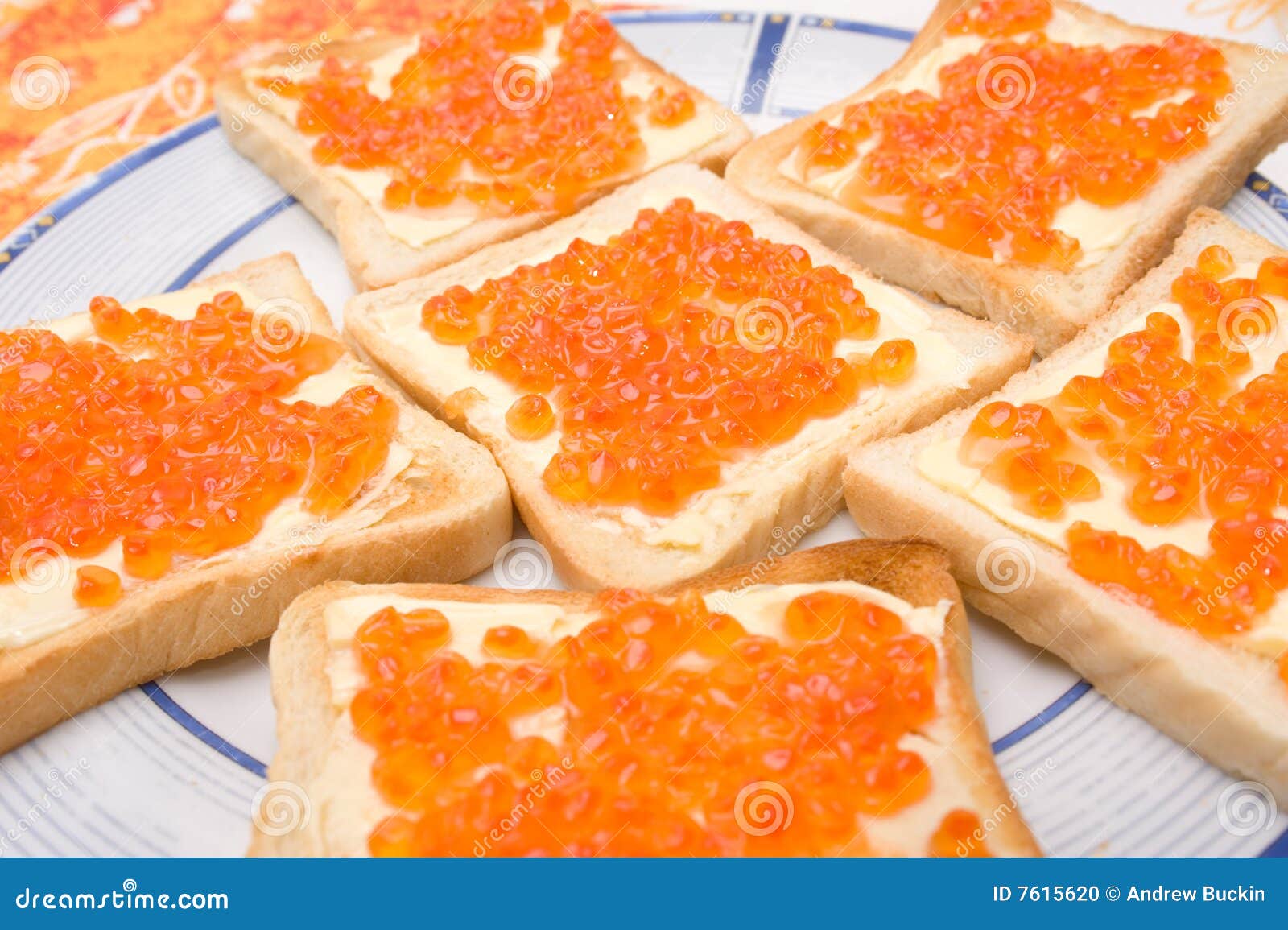 Caviar toast stock photo. Image of salmon, softness, savory - 7615620