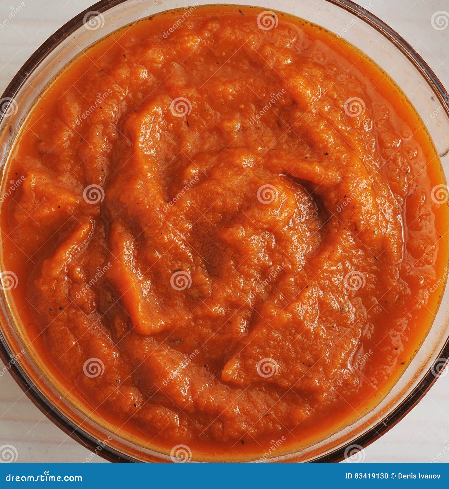 Caviar Zucchini, Mashed Zucchini Stock Photo - Image of marinate, glass ...