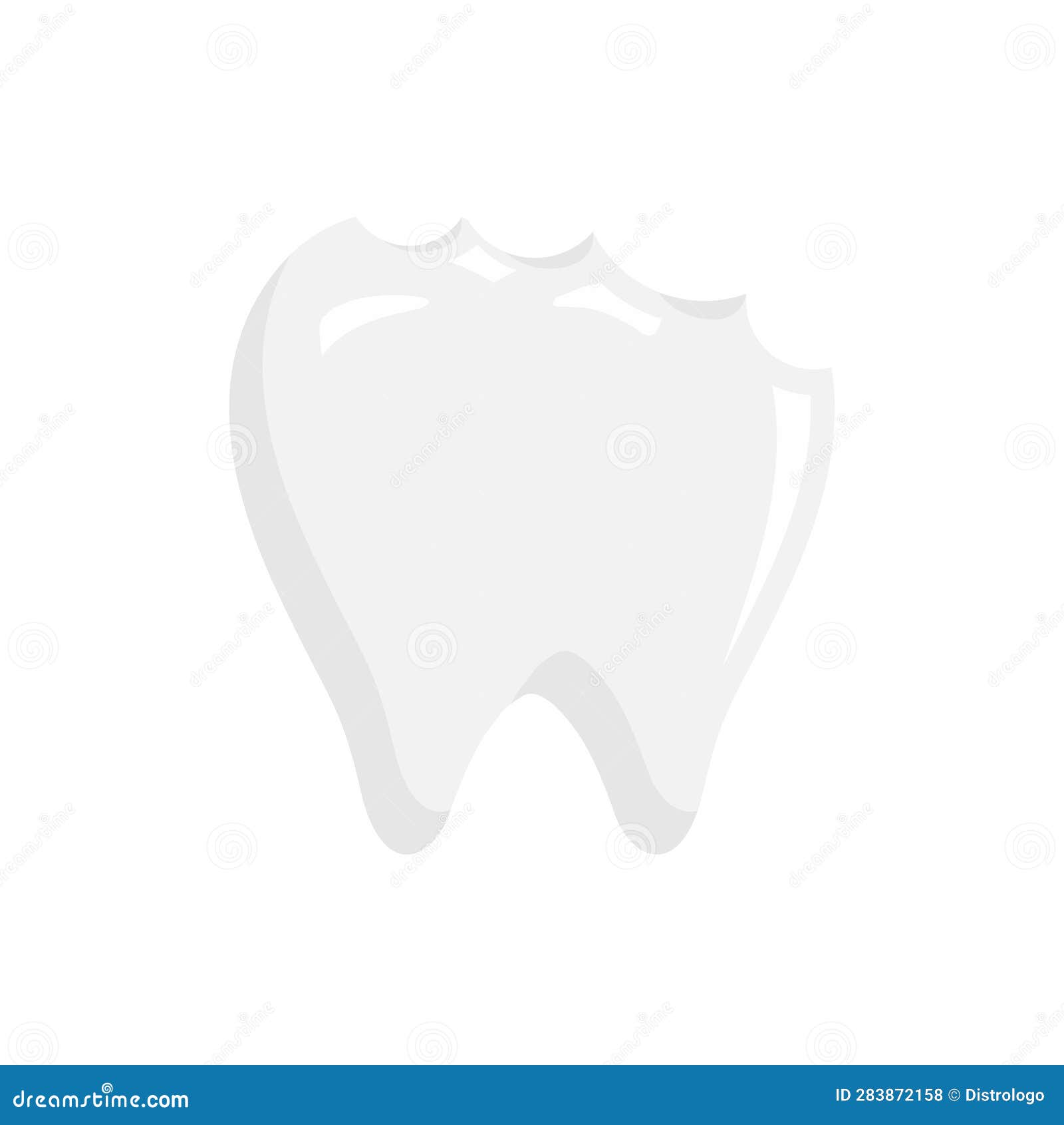 Cavity Tooth Vector Illustration. Toothache Icon Sign Symbol Stock ...