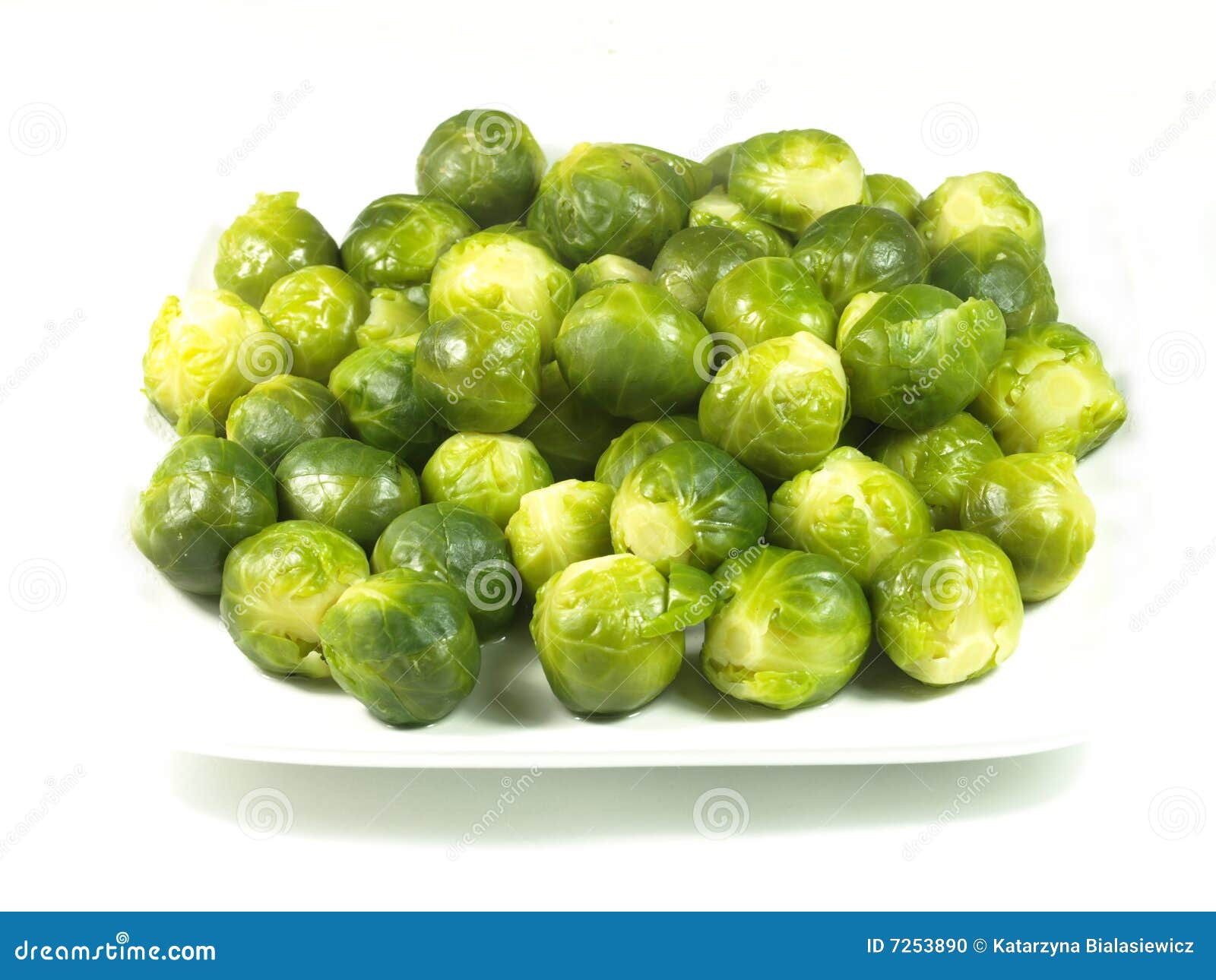 Cavolini di Bruxelles. fotografia stock. Immagine di giardino - 7253890