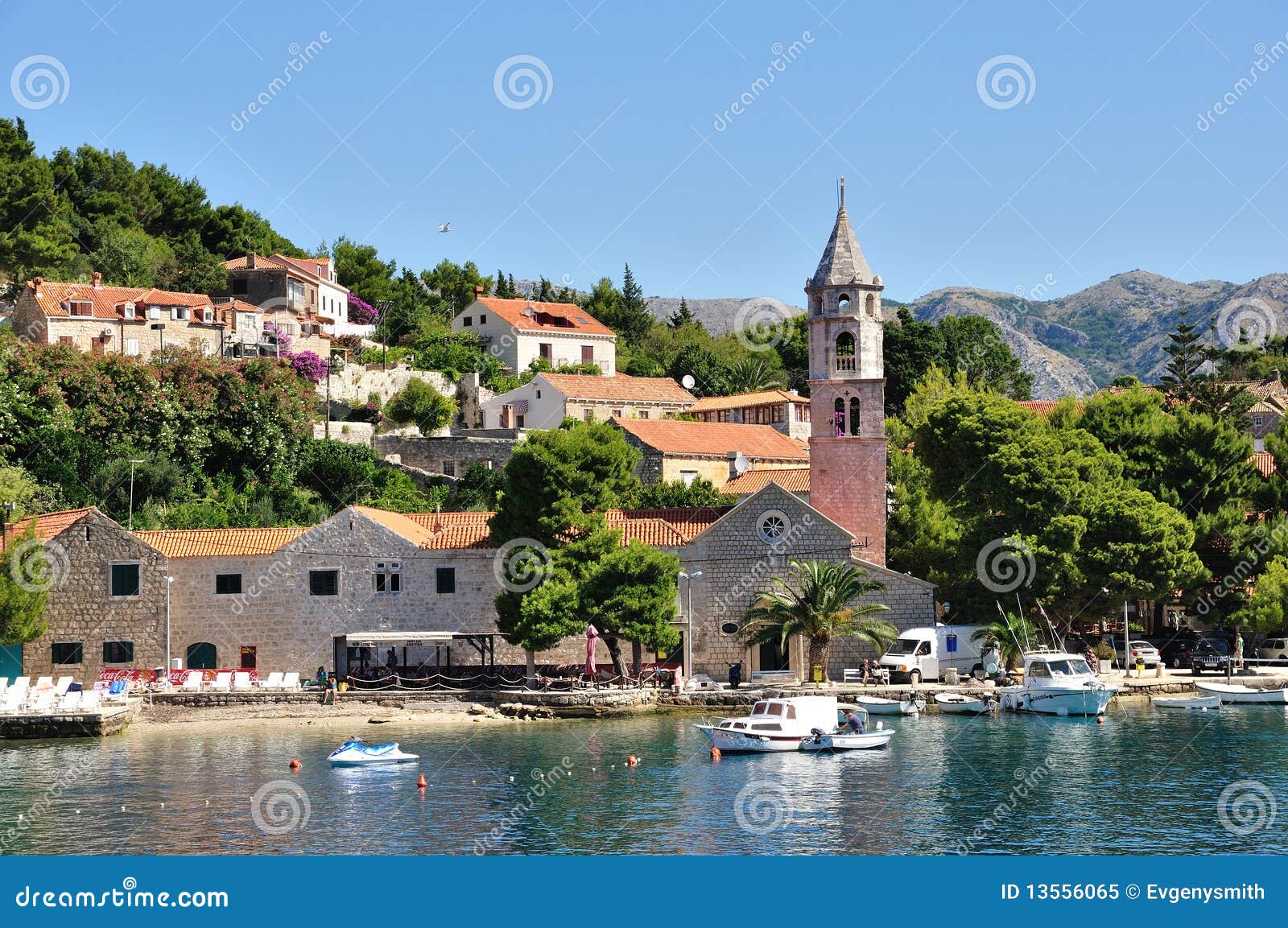 Cavtat Croatia stock image. Image of cavtat, landscape - 13556065