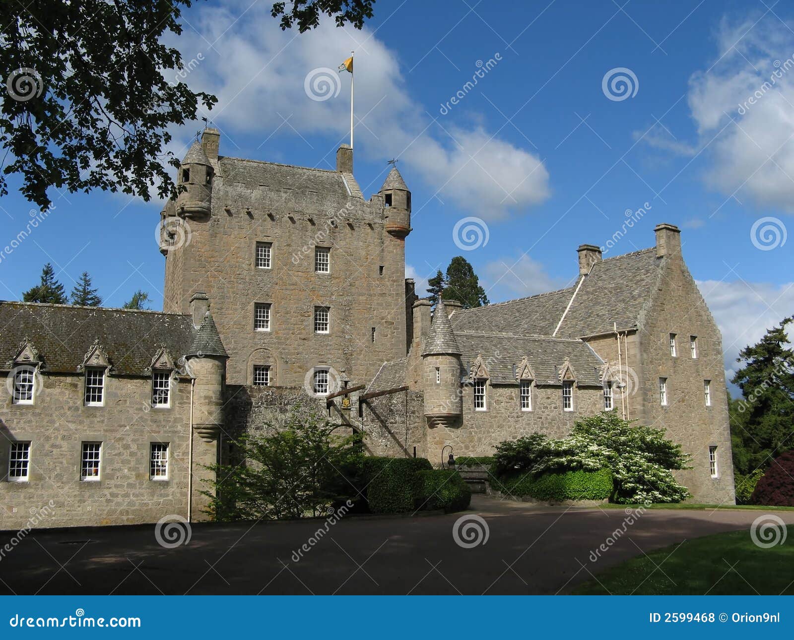 Cawdor Castle Scotland stock photo. Image of forest, cawdor - 2599468