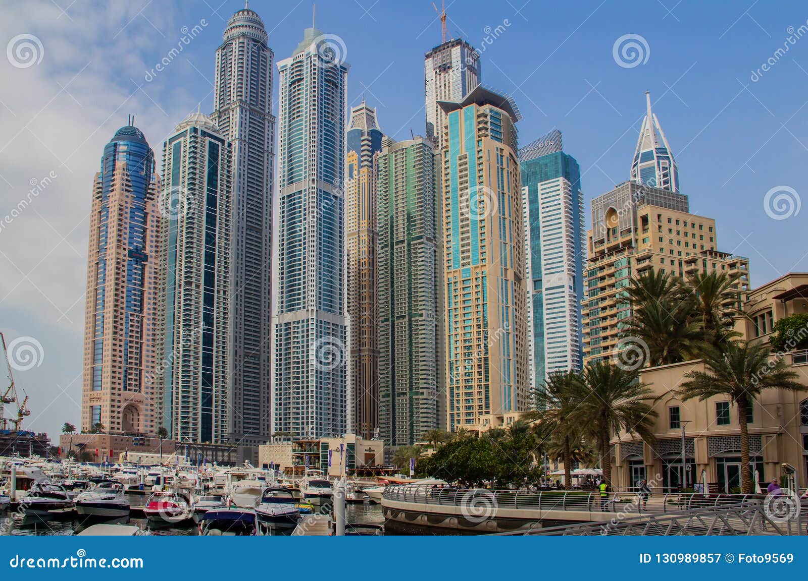 Cayan Tower and Infinity Tower Skyline is a Skyscraper in the Dubai ...