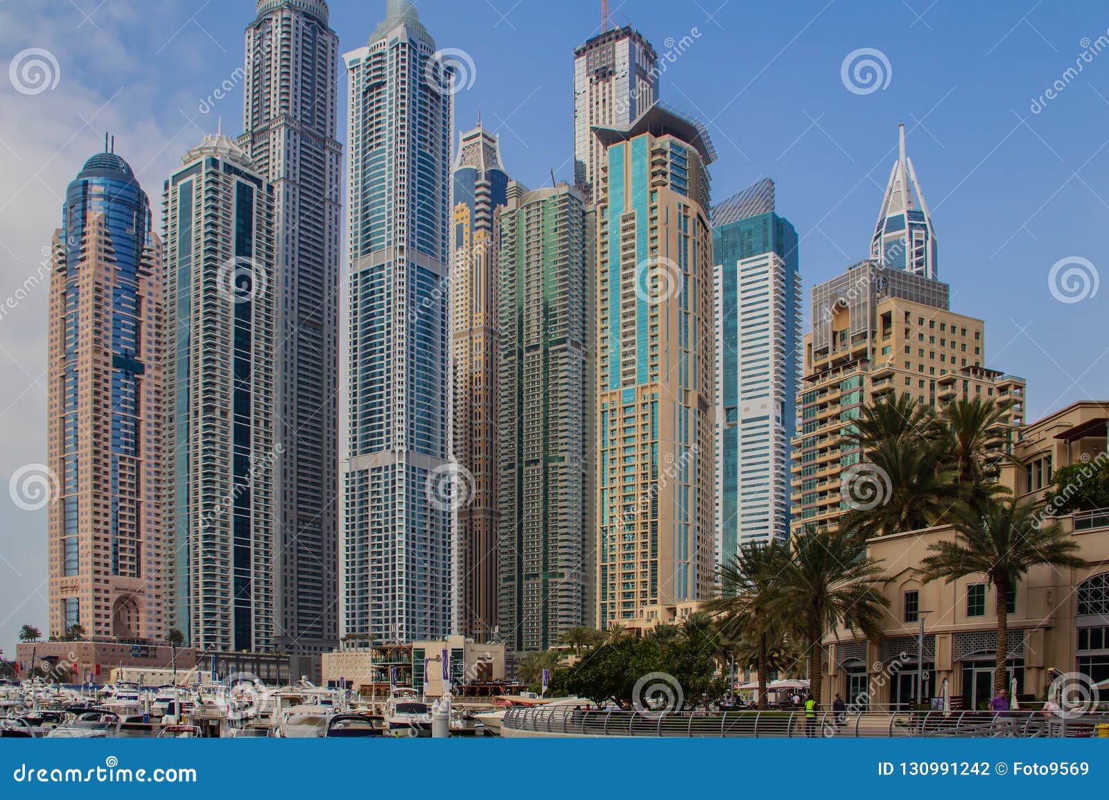 Cayan Tower and Infinity Tower Skyline is a Skyscraper in the Dubai ...