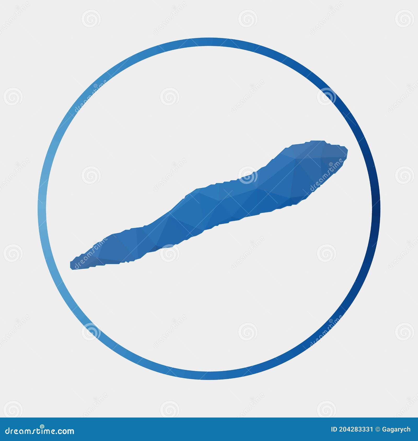 Cayman Brac icon. stock vector. Illustration of islands - 204283331