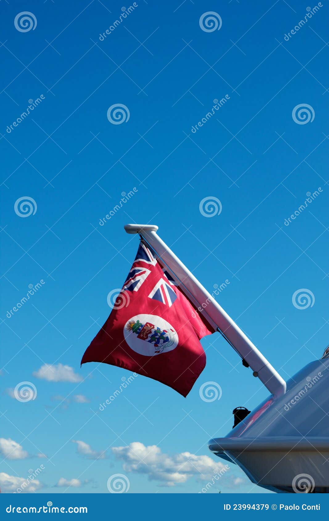 Cayman Islands Red Nautical Flag Stock Image - Image of blue, boat ...