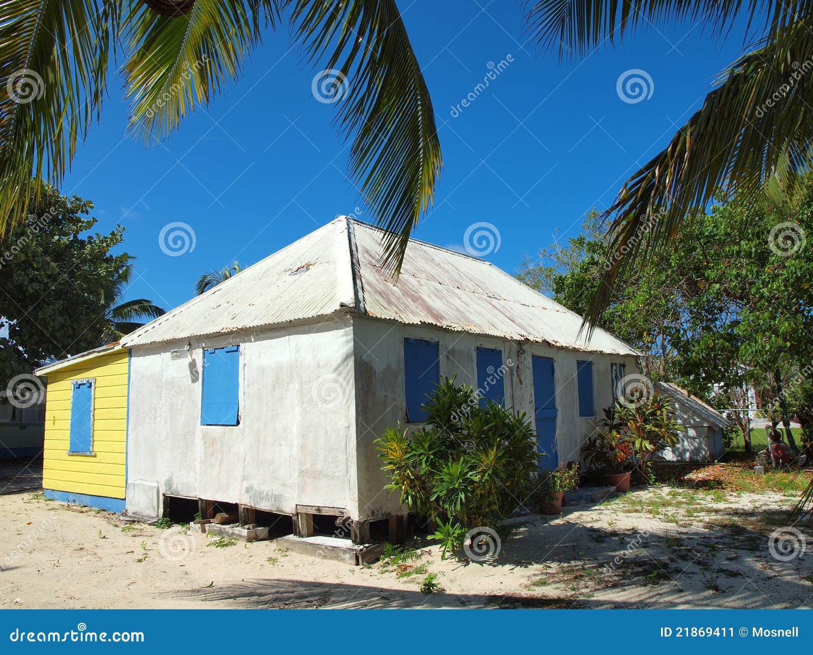 Cayman Islands Traditional House Stock Image - Image of daub, tropics ...