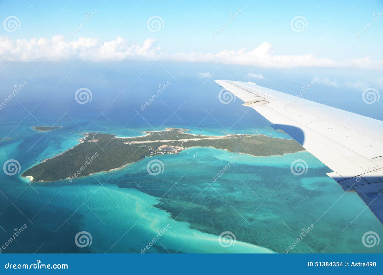 Cays di Exuma bahamas fotografia stock. Immagine di aereo - 51384354