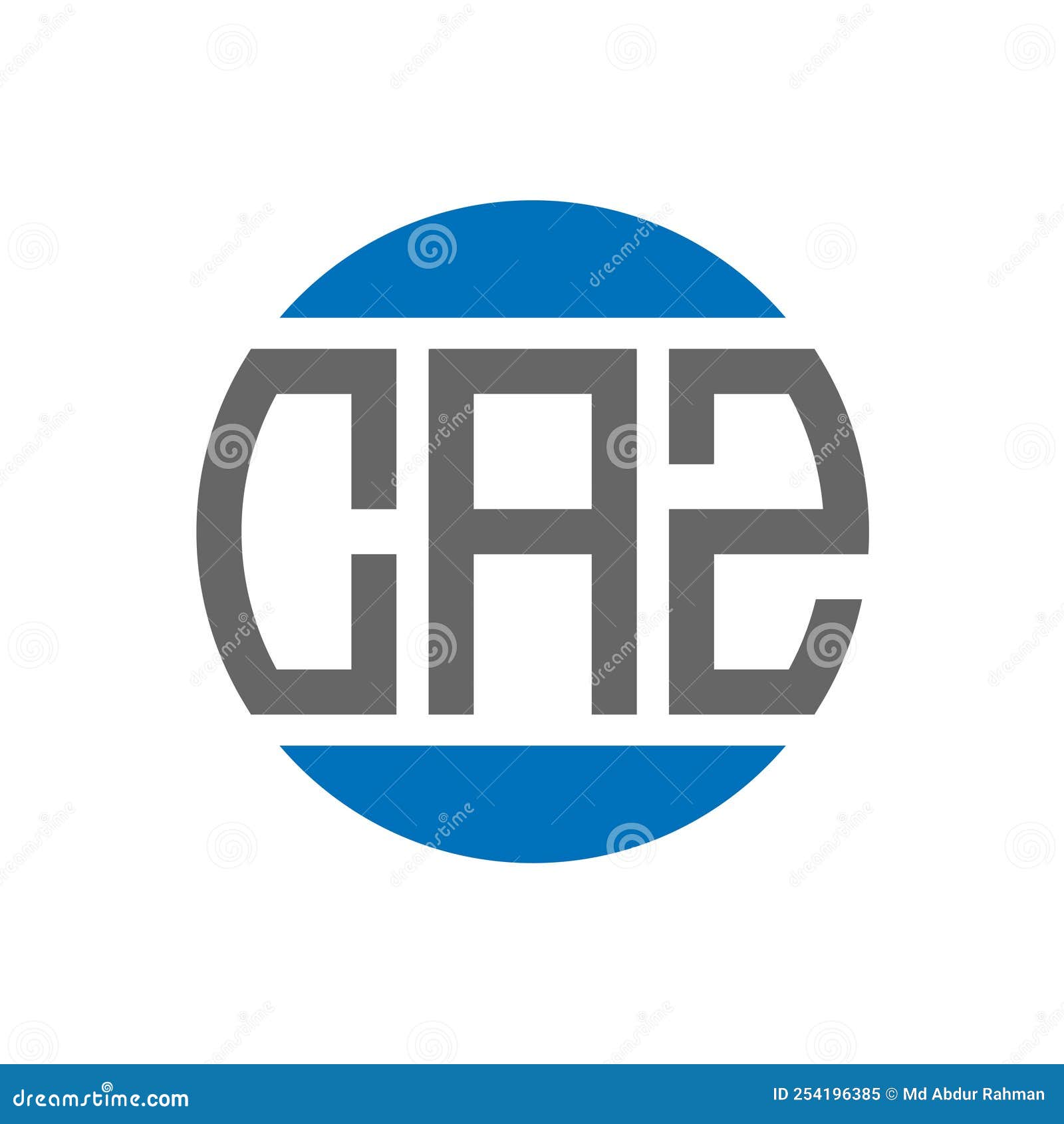 CAZ Letter Logo Design on White Background. CAZ Creative Initials ...