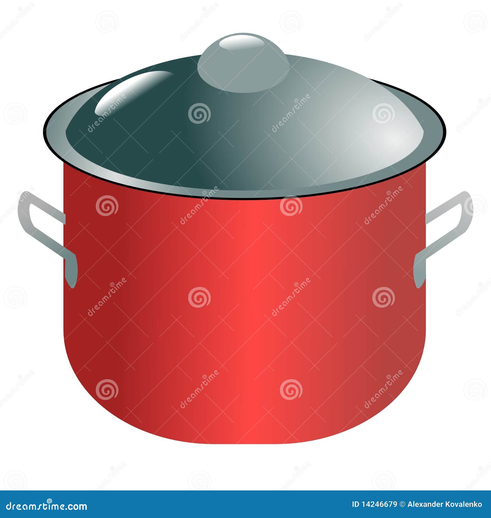 Cazo moderno ilustración del vector. Ilustración de nuevo - 14246679