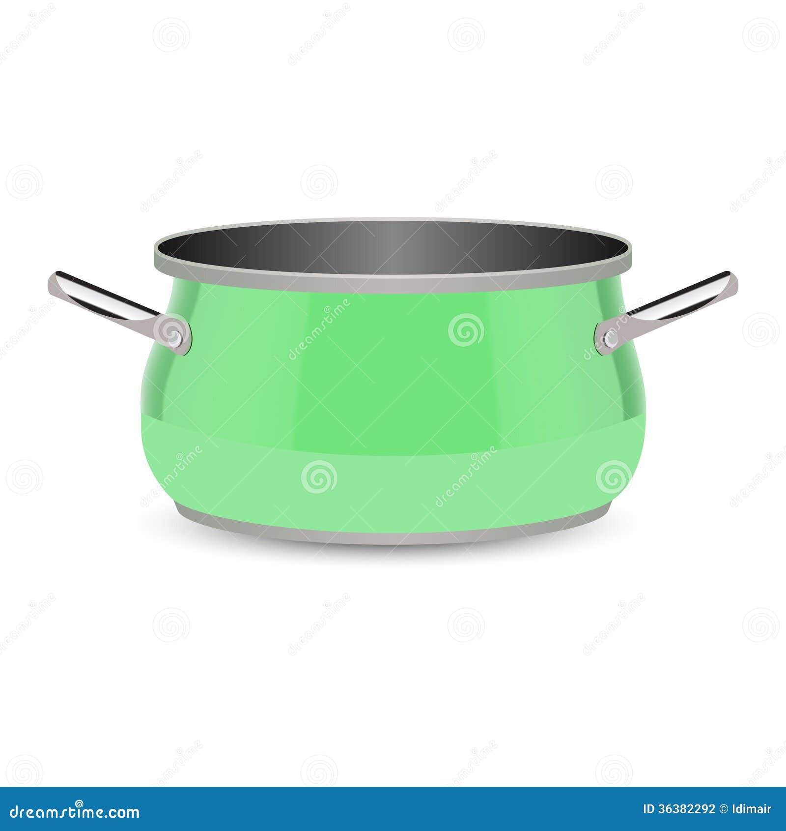 Cazo. Vector stock de ilustración. Ilustración de blanco - 36382292